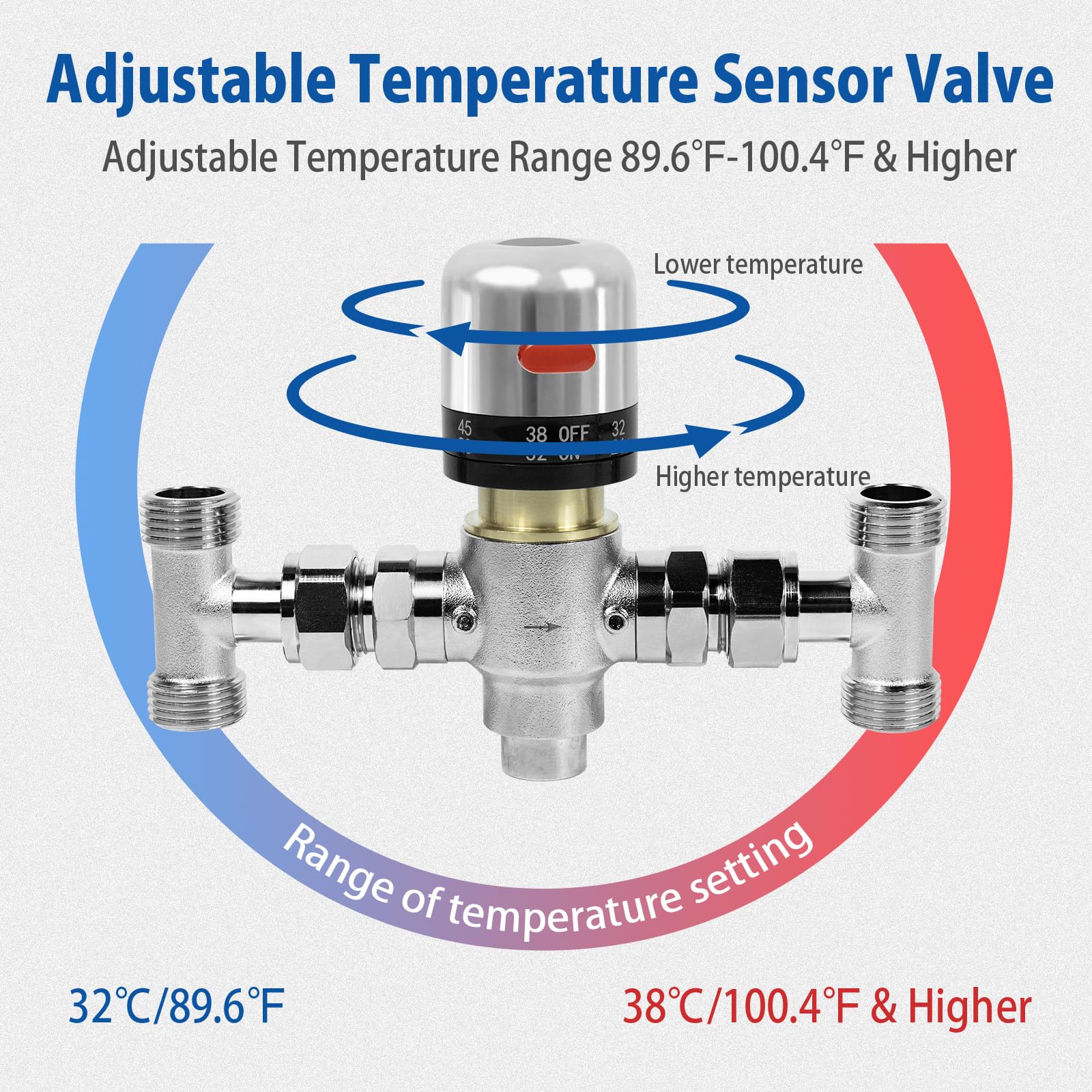 Snapklik.com : WASSERMANN Adjustable Temperature Sensor Valve Kit For ...