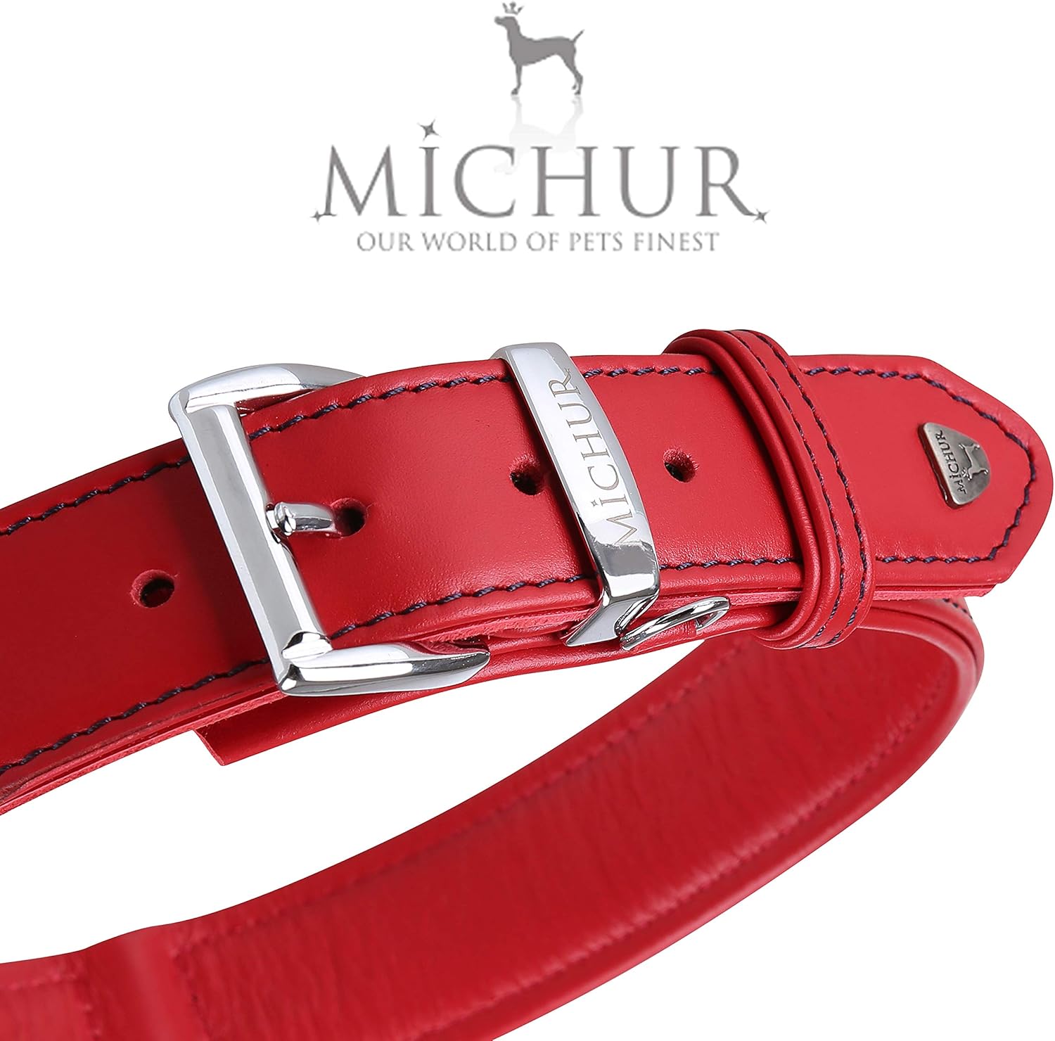 MICHUR Classica Leather Dog Collar leather dog leather collar collar ...