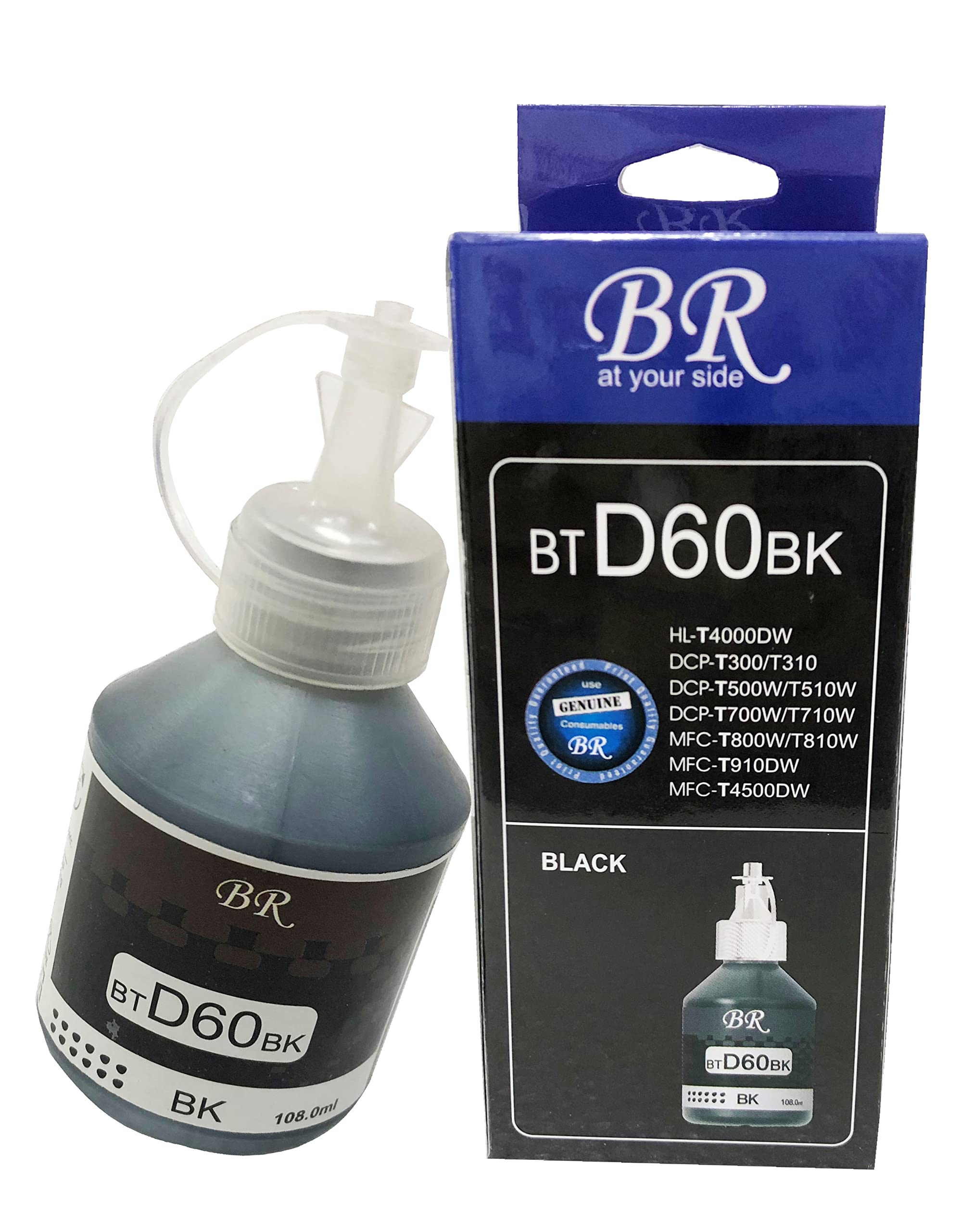 Buy UV INFOTECH Refill Ink Compatible for Bt6000BK Dcp-T300 Dcp-T310 ...