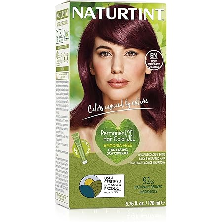 Amazon.com : Hair Color-5M/Light Mahogany Chestnut Naturtint 4.5 oz ...