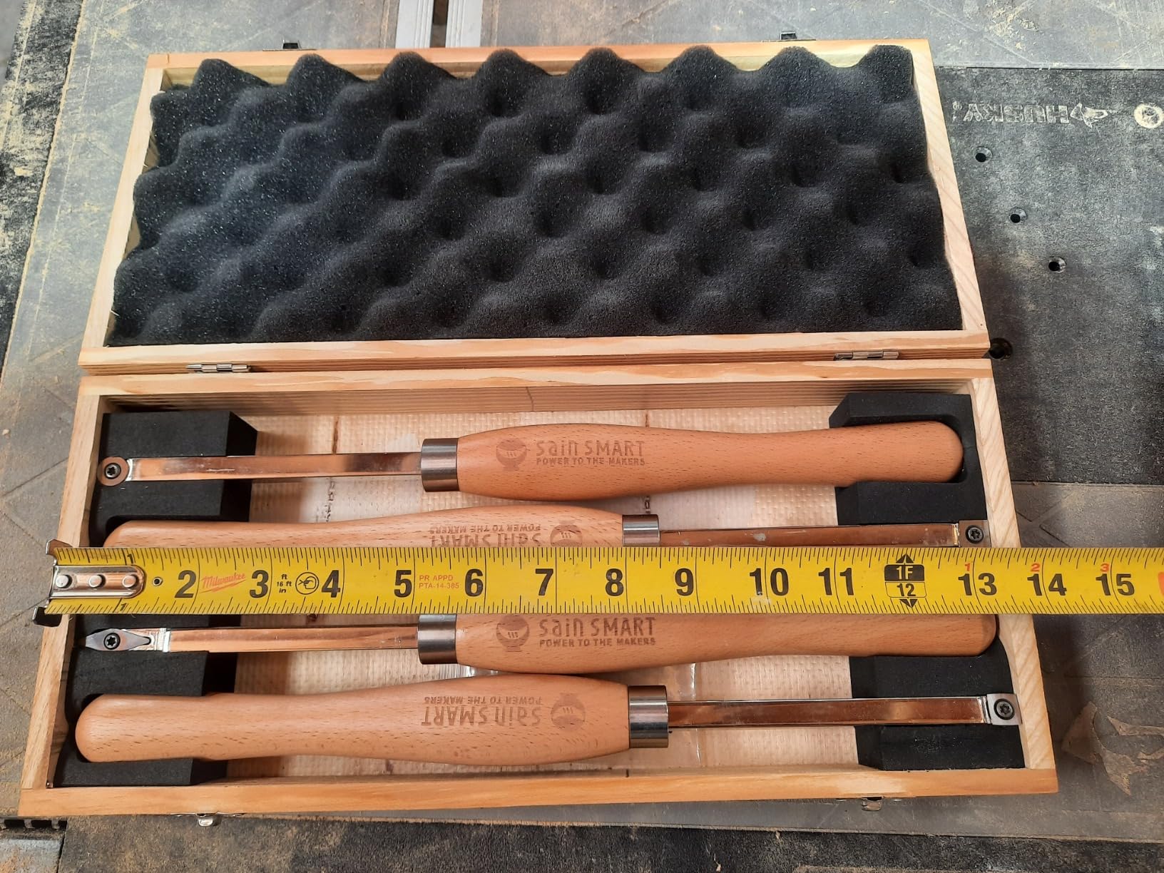 $10/mo - Finance SainSmart 3 PCS Carbide Wood Lathe Turning Tool Set ...