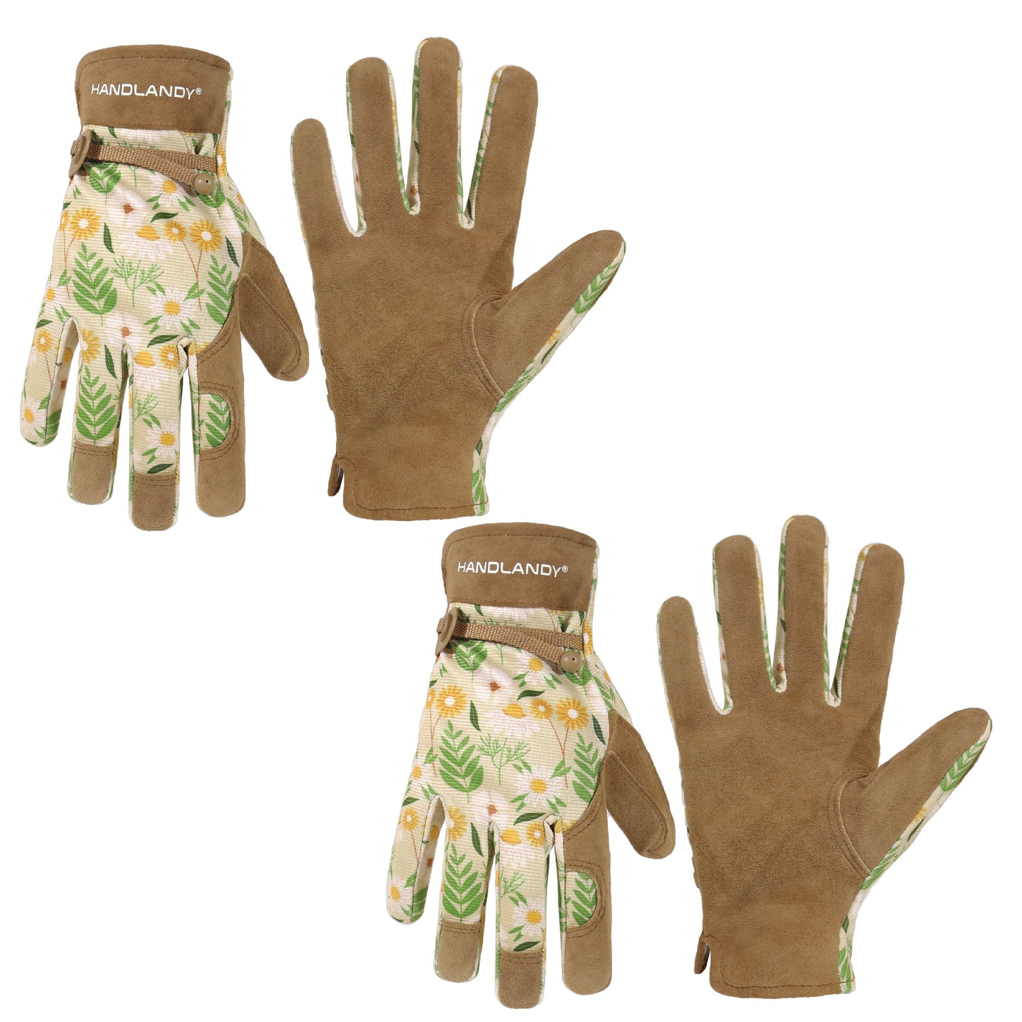 Snapklik.com : HLDD HANDLANDY 2 Pairs Garden Gloves For Women, Thorn ...