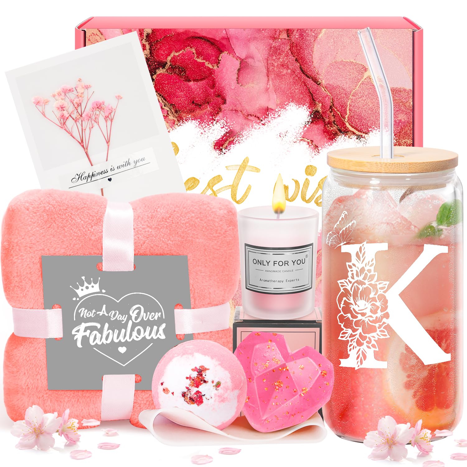 Amazon.com: ANTREATU Personalized Birthday Gifts for Women, Monogrammed ...