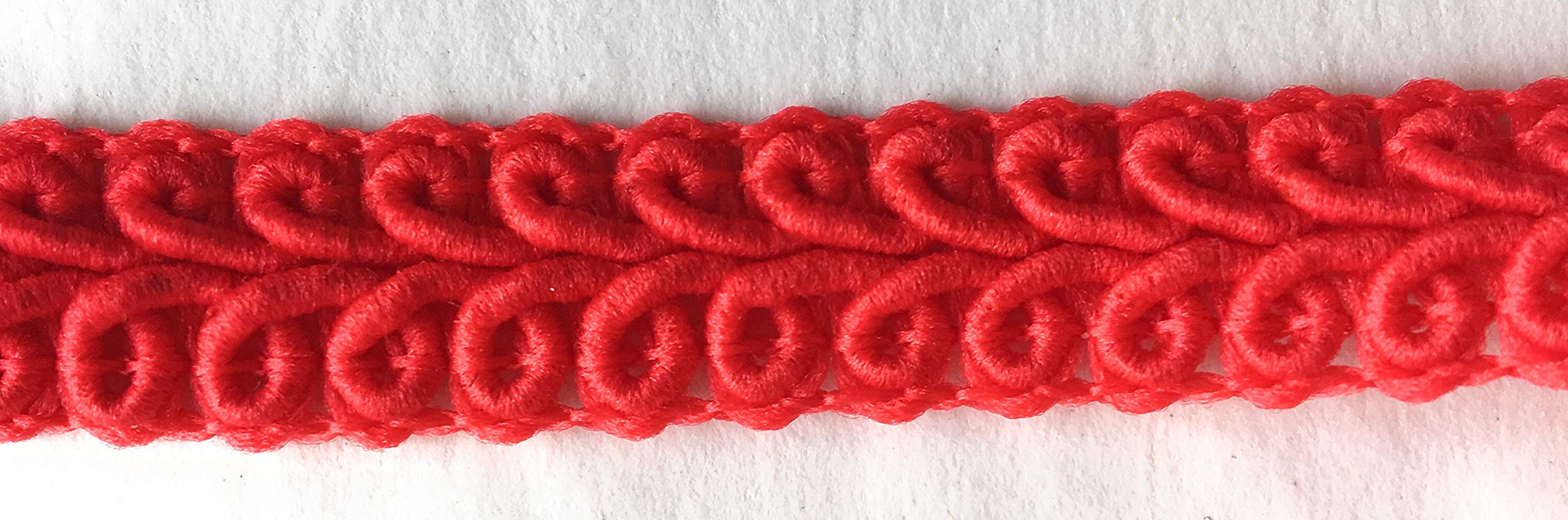 Amazon.com: RED GIMP Cotton Braid, Trim, Trimmings 5 Yards