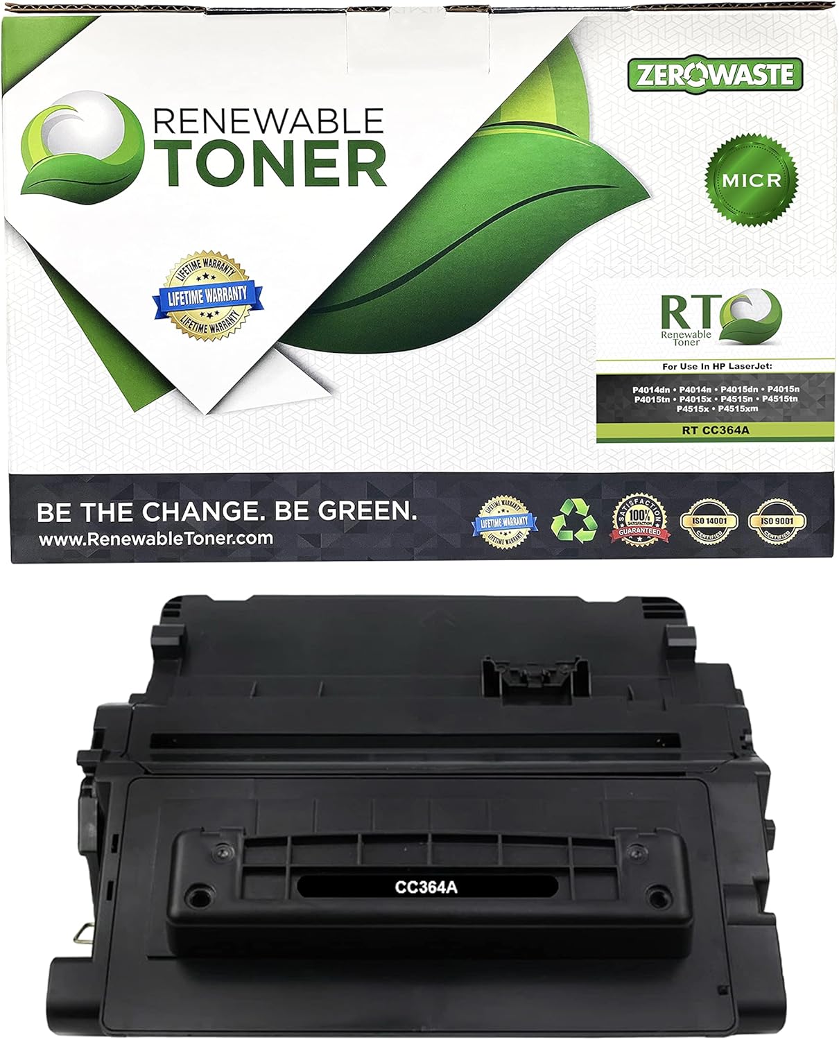 Amazon.com: Renewable Toner 64A MICR Toner Compatible Replacement for ...