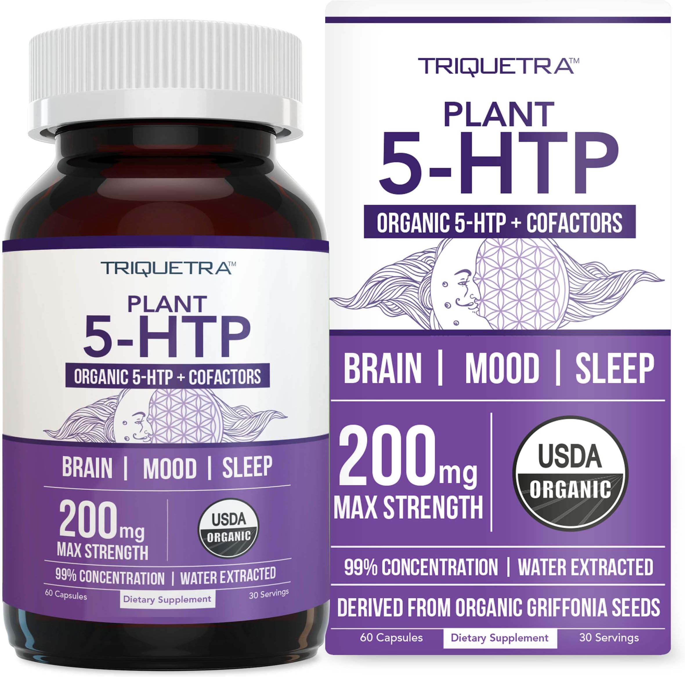 Amazon.com: Toniiq Ultra High Strength 5HTP Capsules - 99%+ Highly ...