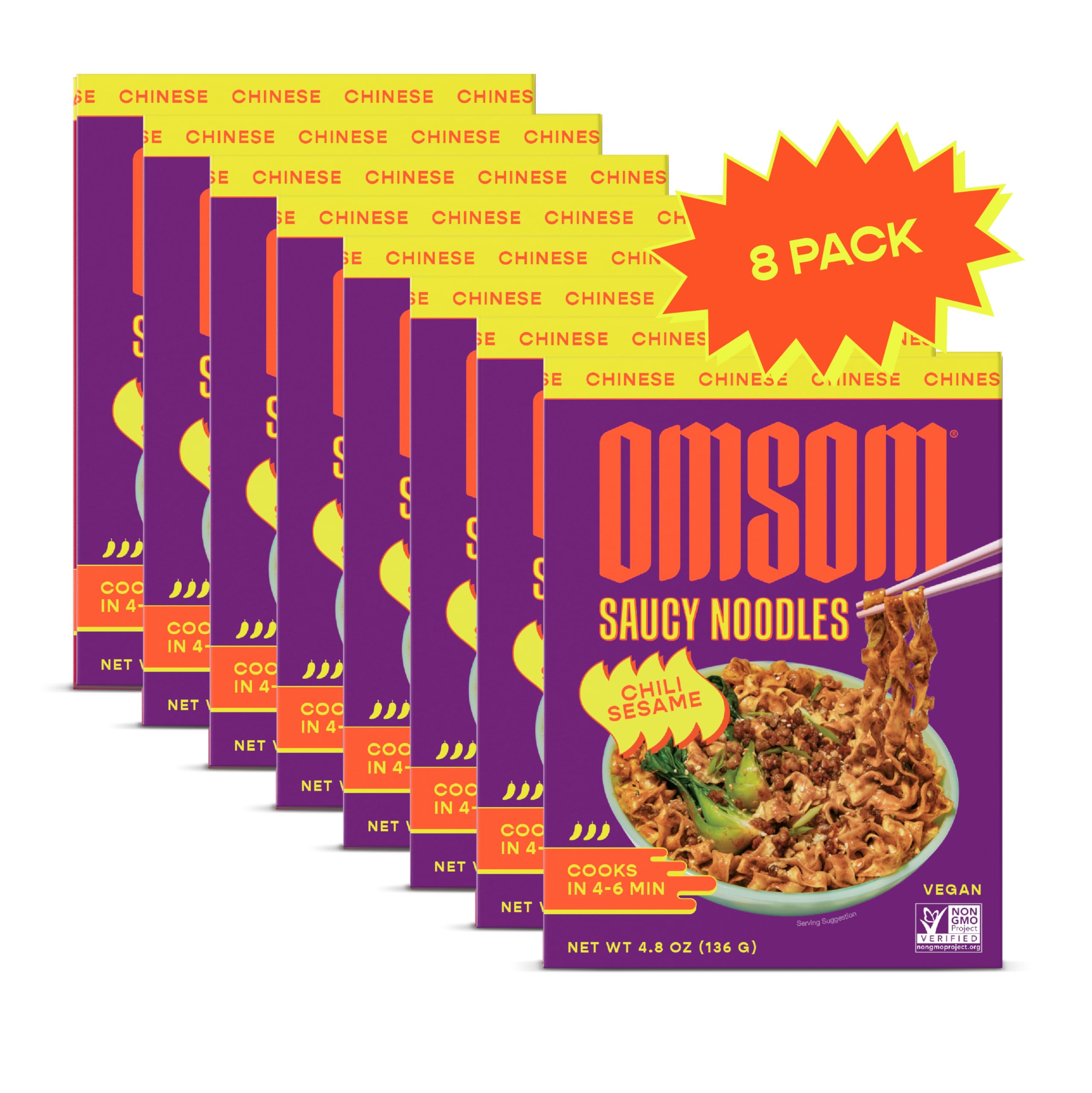 Snapklik.com : Chili Sesame Saucy Ramen Noodles By , All-In-One Asian ...