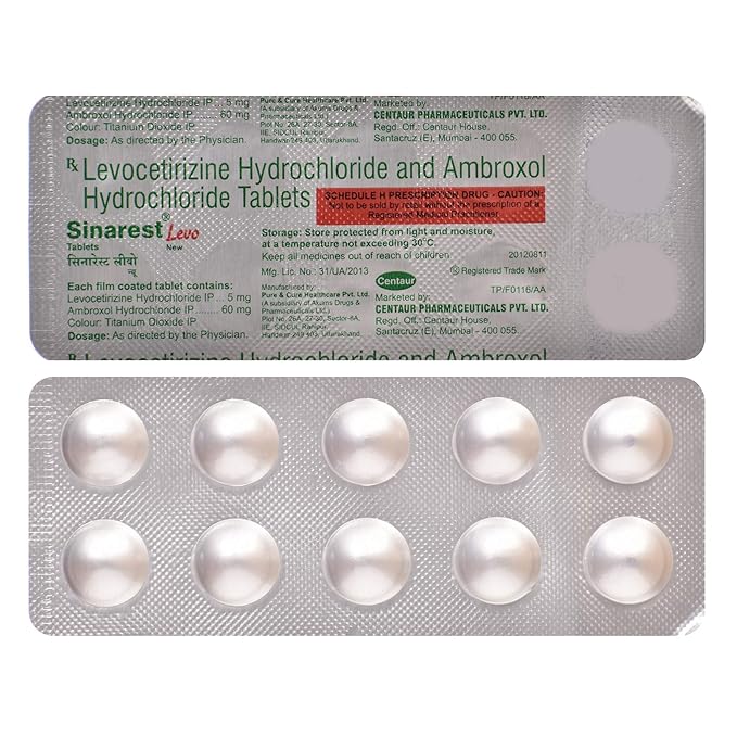 Sinarest Levo - Strip of 10 Tablets : Amazon.in: Health & Personal Care