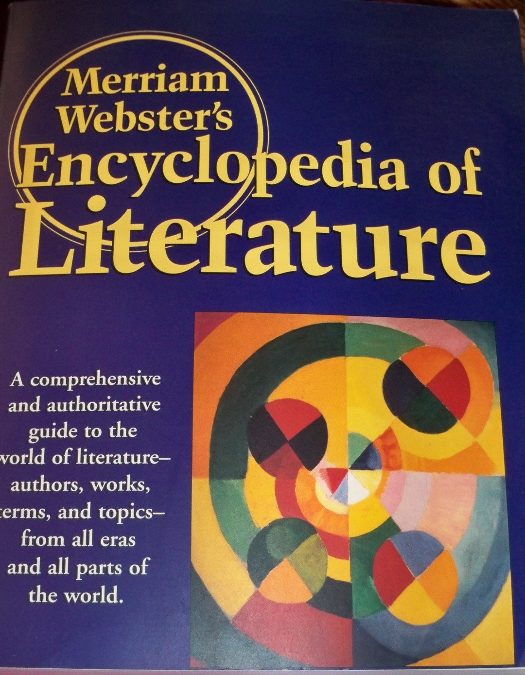 Merriam-Webster's Encyclopedia of Literature: - Merriam Webster ...