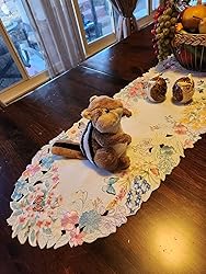 Amazon.com: KEVA Summer Table Runner 72inches Long, Starfish Seashell ...