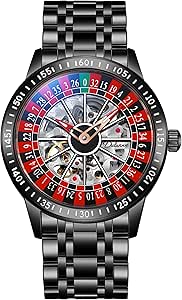 Amazon.com: FANMIS Men's Luxury Roulette Wheel Automatic Mechanical ...