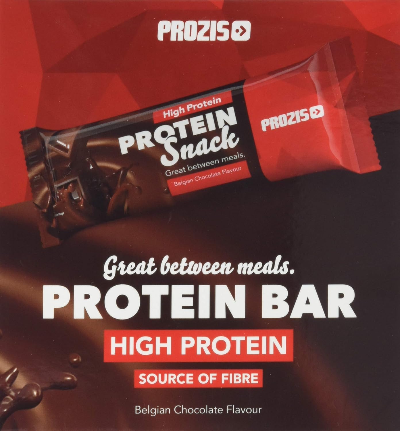 Prozis 6 x Protein Snack 30 g Belgische Schokolade : Amazon.de ...
