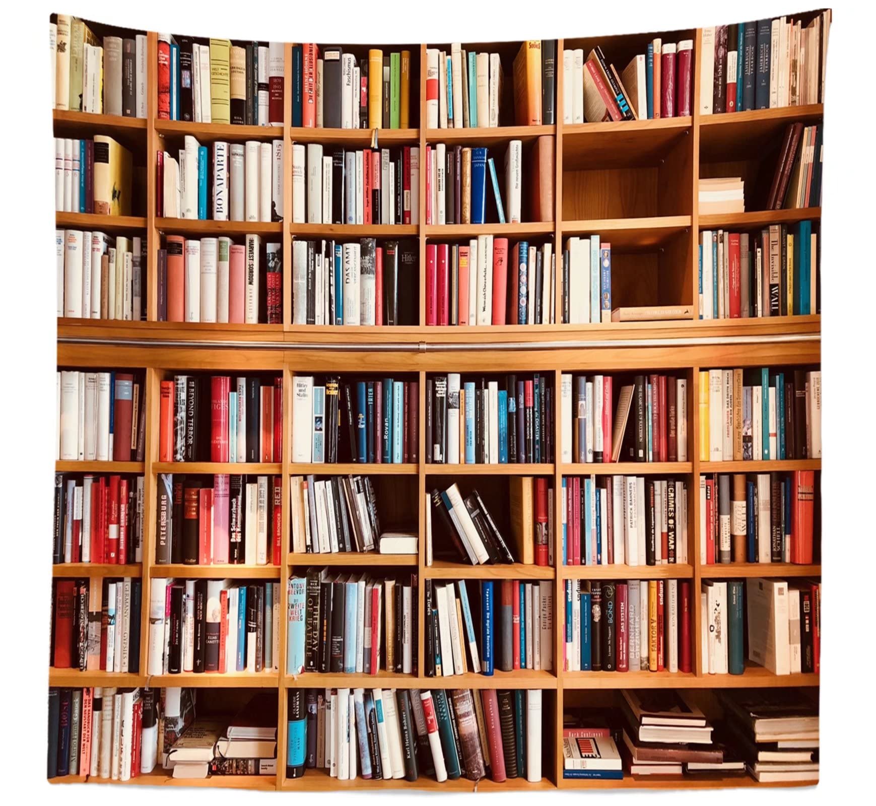 Graduation Bookshelf Background