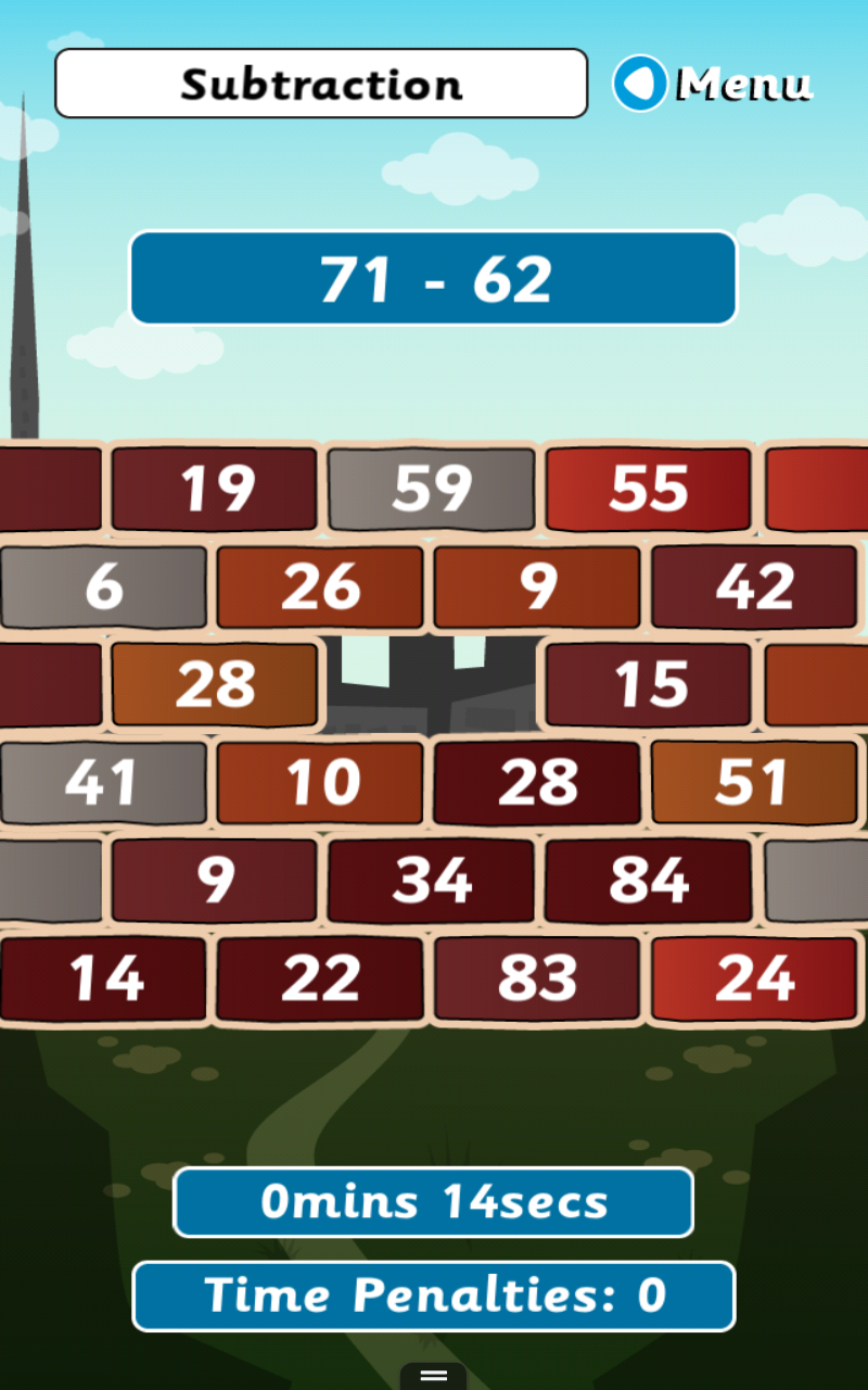 Wipeout Wall (+ & -) - App on Amazon Appstore