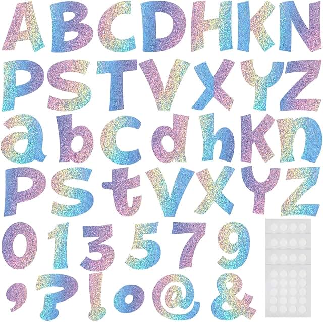 Best Bubble Letters for Bulletin Boards: Colorful Classroom Decor and ...