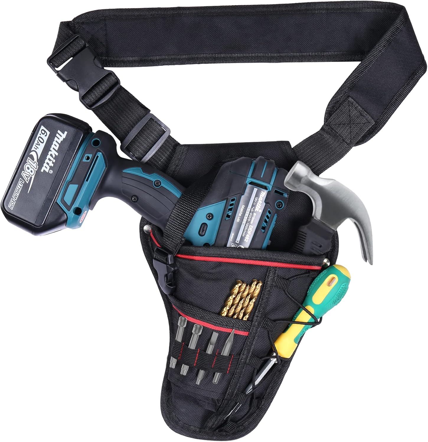 Amazon.com: khanka Cordless Drill Holster, Portable Tools Shoulder Bag ...