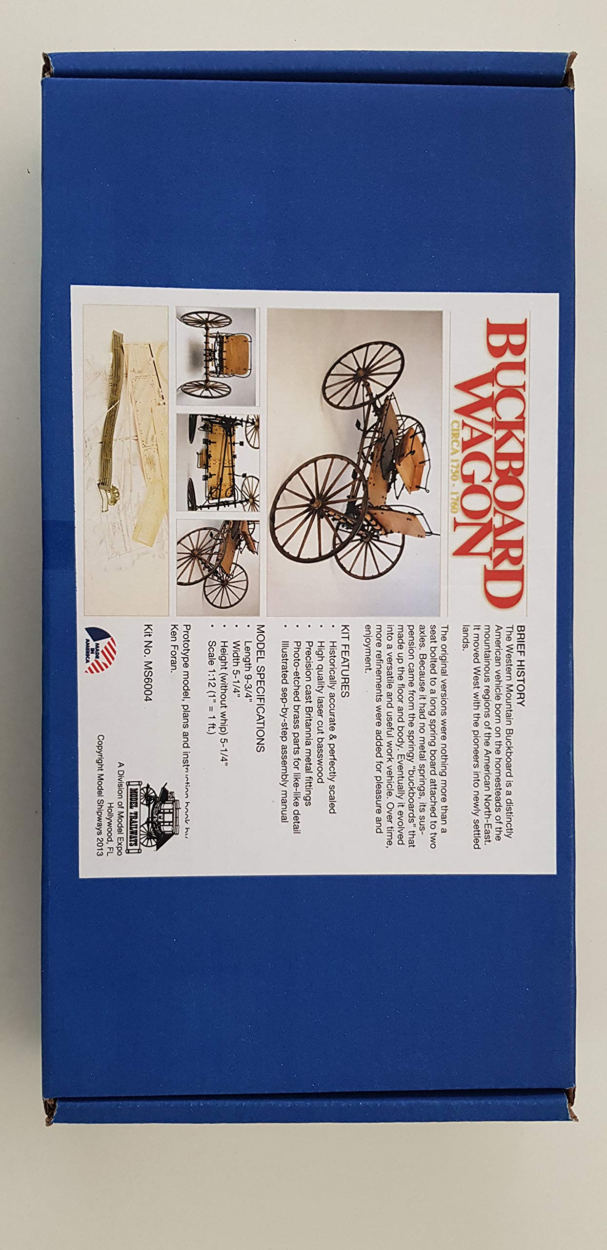 Buy Model Trailways Western ain Buckboard 1:12 Scale by Model Trailways ...