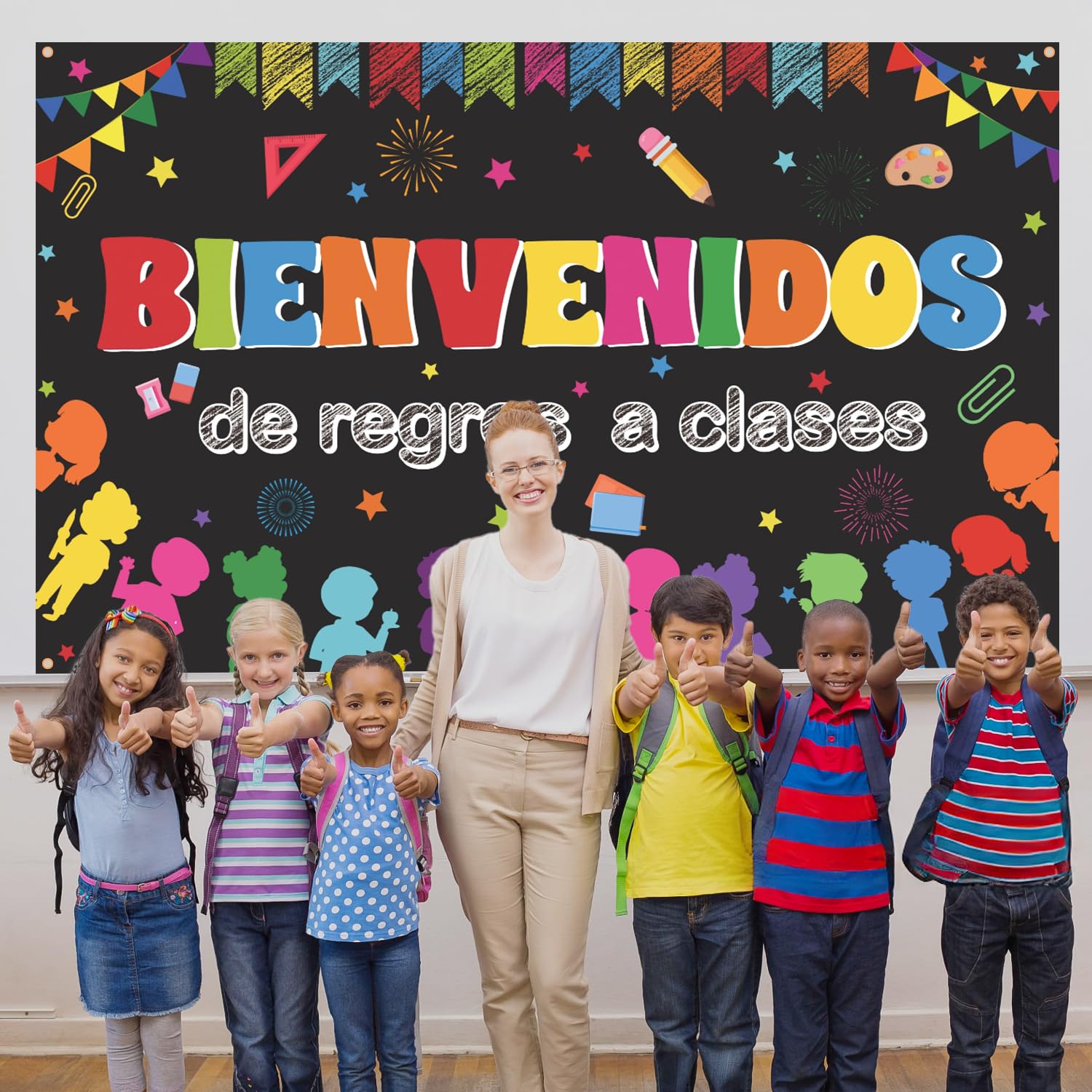 Cartel De Bienvenida De Regreso A La Escuela Cartel De Bienvenida De