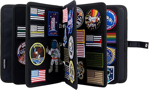 Amazon.com: HUHYNN Patch Display Holder, Flip-Page Patch Booklet ...