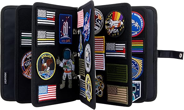 Amazon.com: HUHYNN Patch Display Holder, Flip-Page Patch Booklet ...