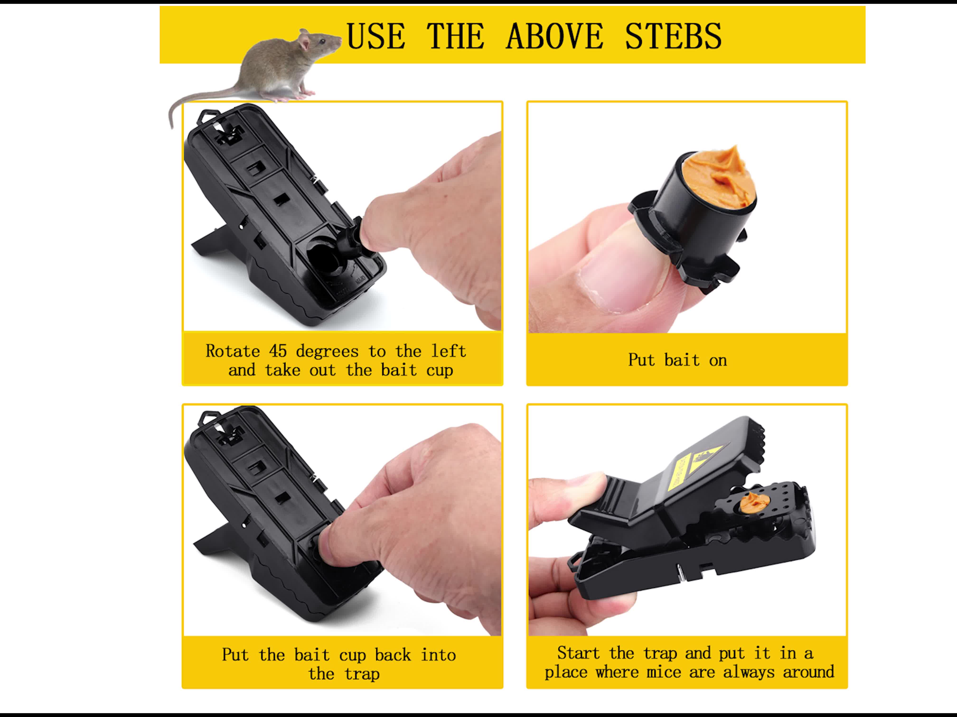 Watch Mouse Trap,Small Mice Traps That Work, Humane Mouse Traps with ...