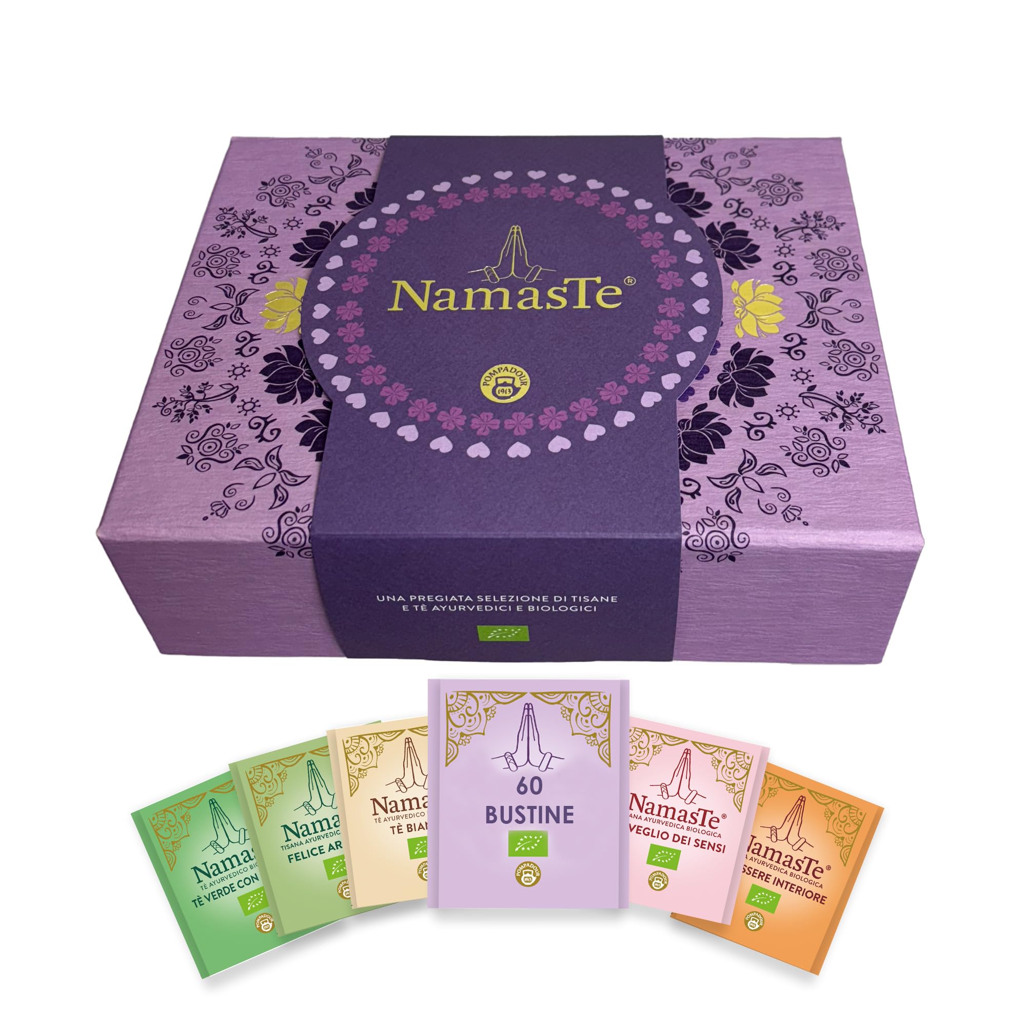 Pompadour Namaste Collection Box (conf.da 60 filtri), Felice Armonia ...