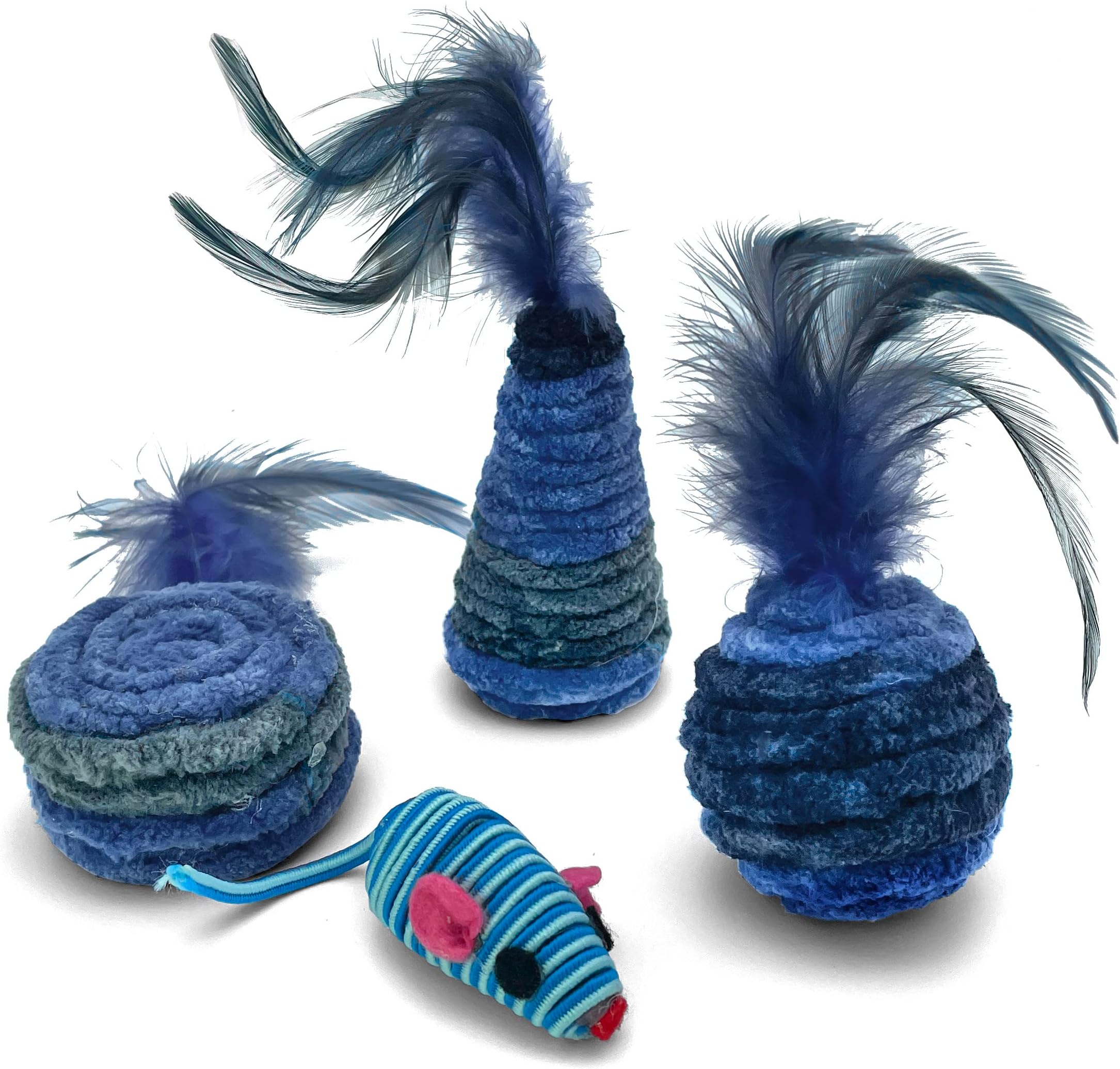 Amazon.com : SPOT Stringy Mice & Balls - Catnip Cat Toys, Interactive ...