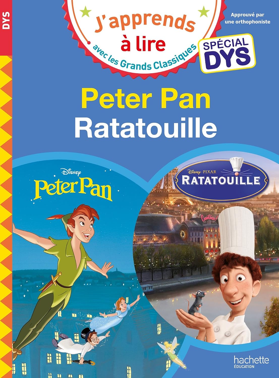 Disney - Peter Pan / Ratatouille Spécial Dys (Dyslexie): Amazon.co.uk ...