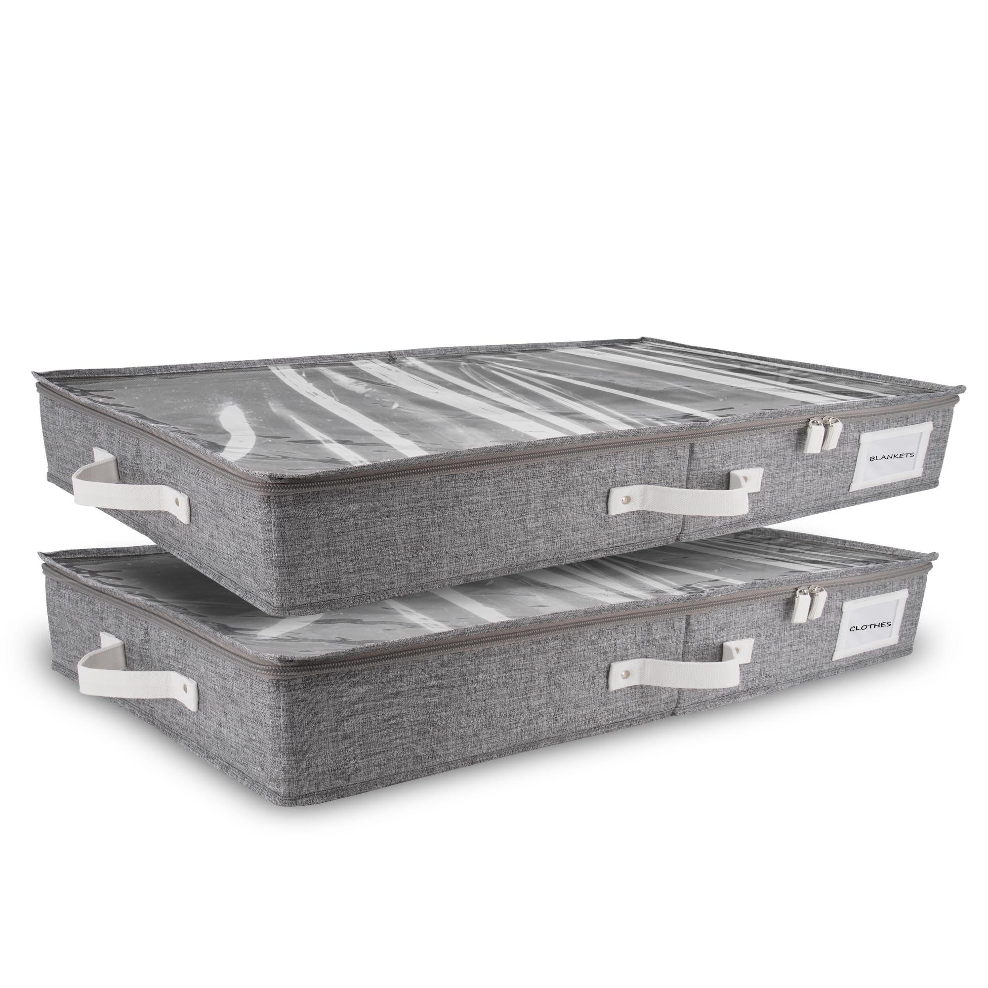 Snapklik.com : HOMELUX THEORY 2pc Low Profile Under Bed Storage ...