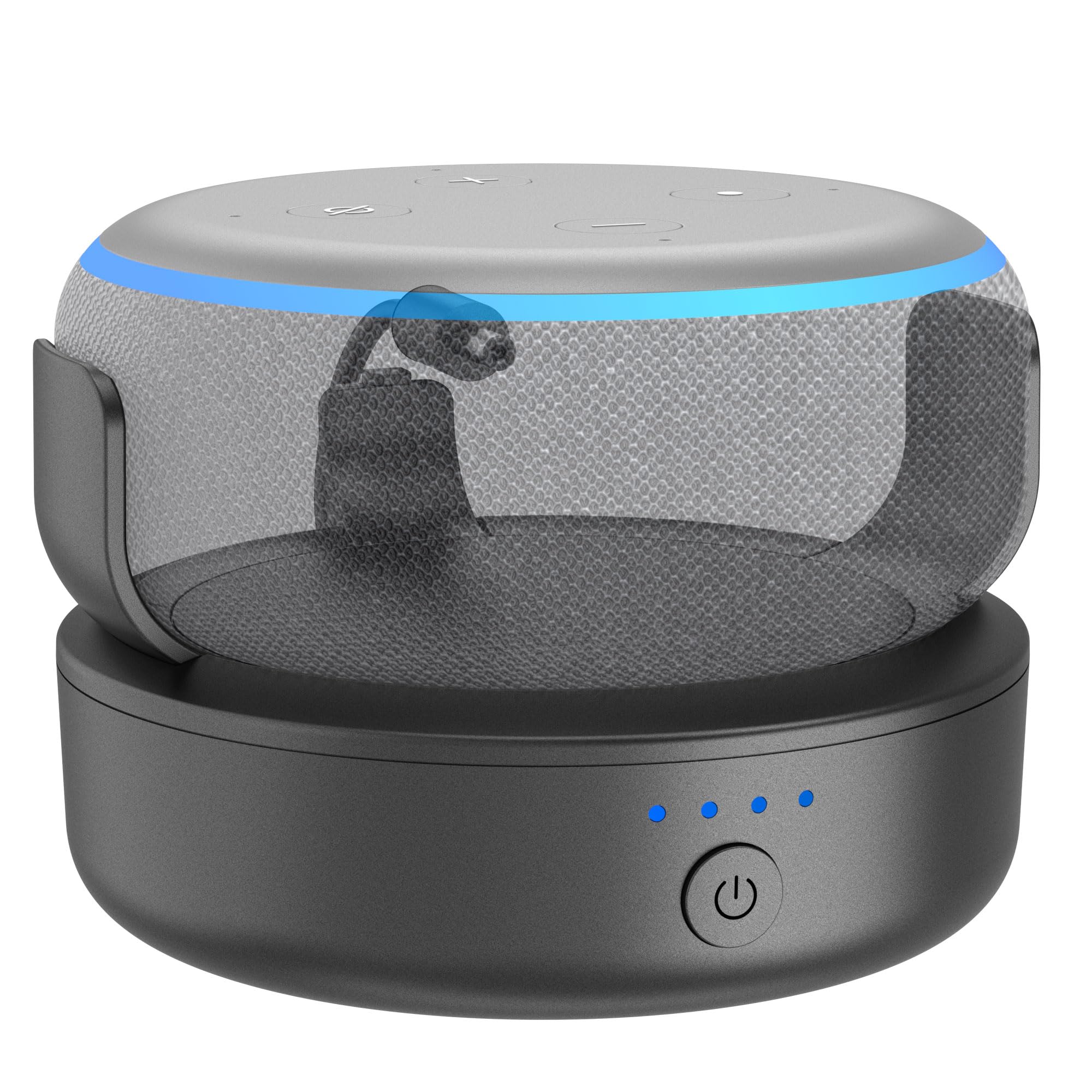 PlusAcc Battery Base for Google Home mini, Dot 3rd Gen, Google Home ...