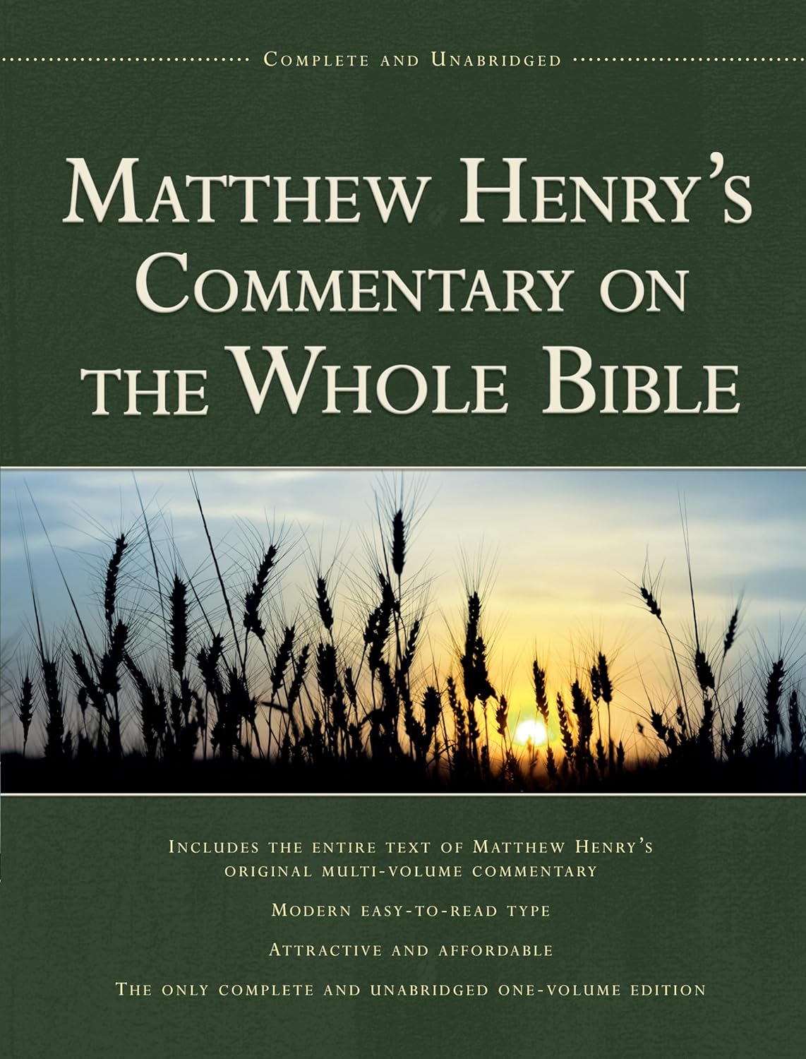 Matthew Henry's Commentary on the Whole Bible: Complete: Henry, Matthew: 9781598566123: Amazon ...