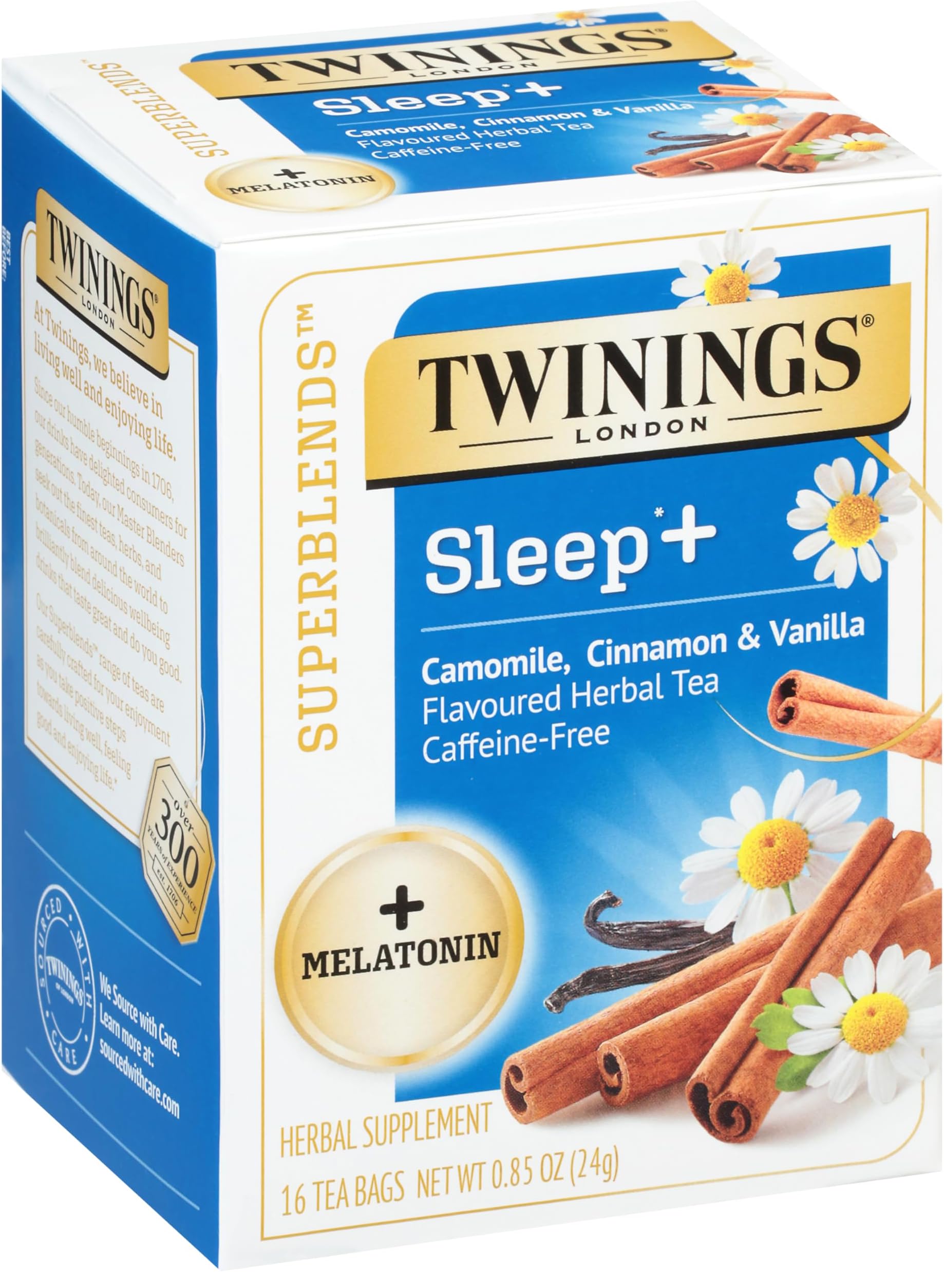 Amazon.com: Twinings, Superblends, Sleep with Melatonin, Camomile ...
