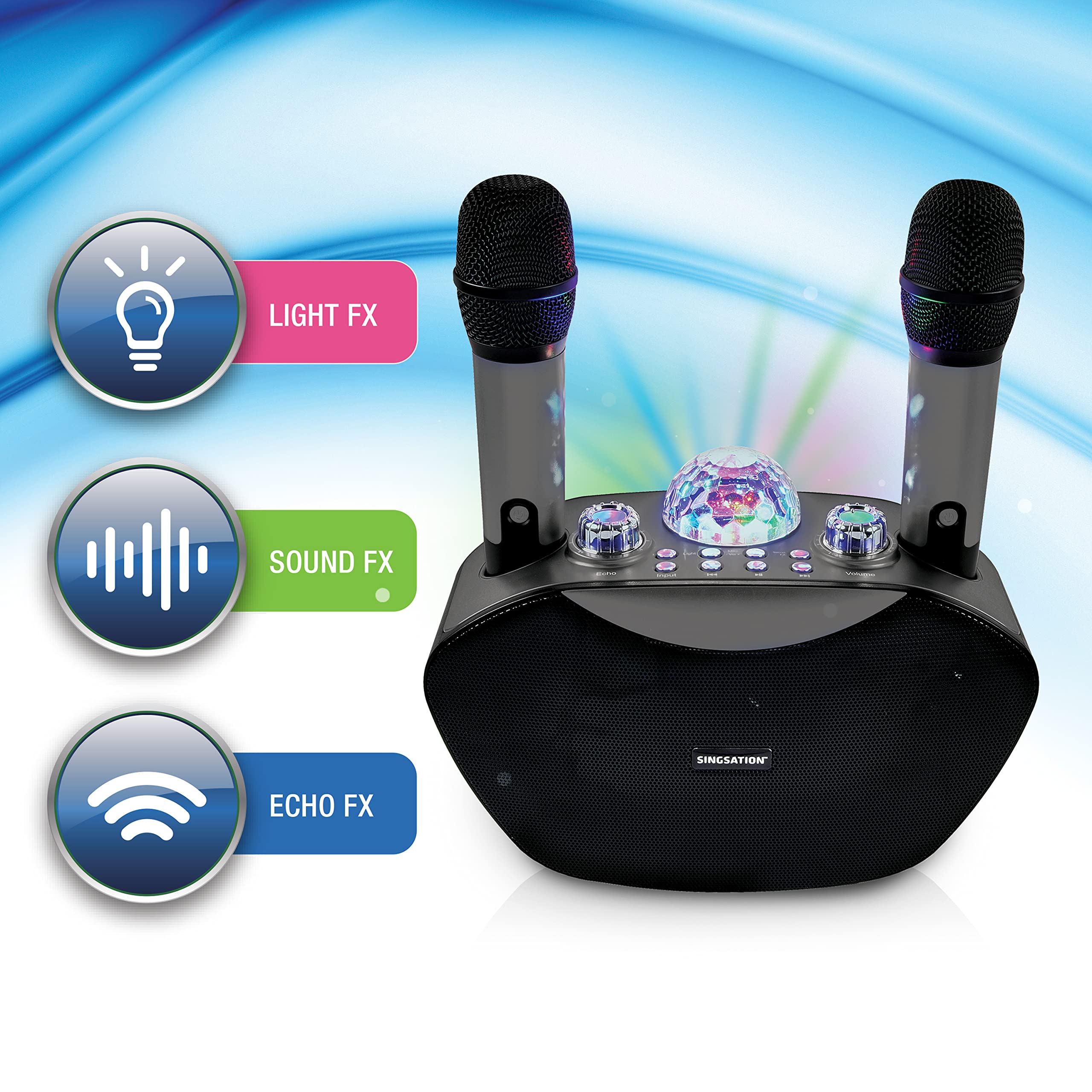 Snapklik.com : Karaoke Machine, 5.0 Bluetooth Portable Home System For ...