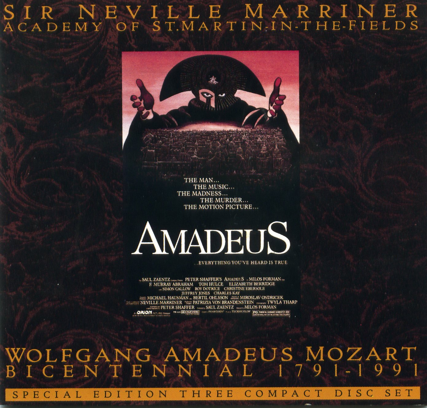 Amazon.com: Amadeus (Original Soundtrack): 4988002617722: Neville ...