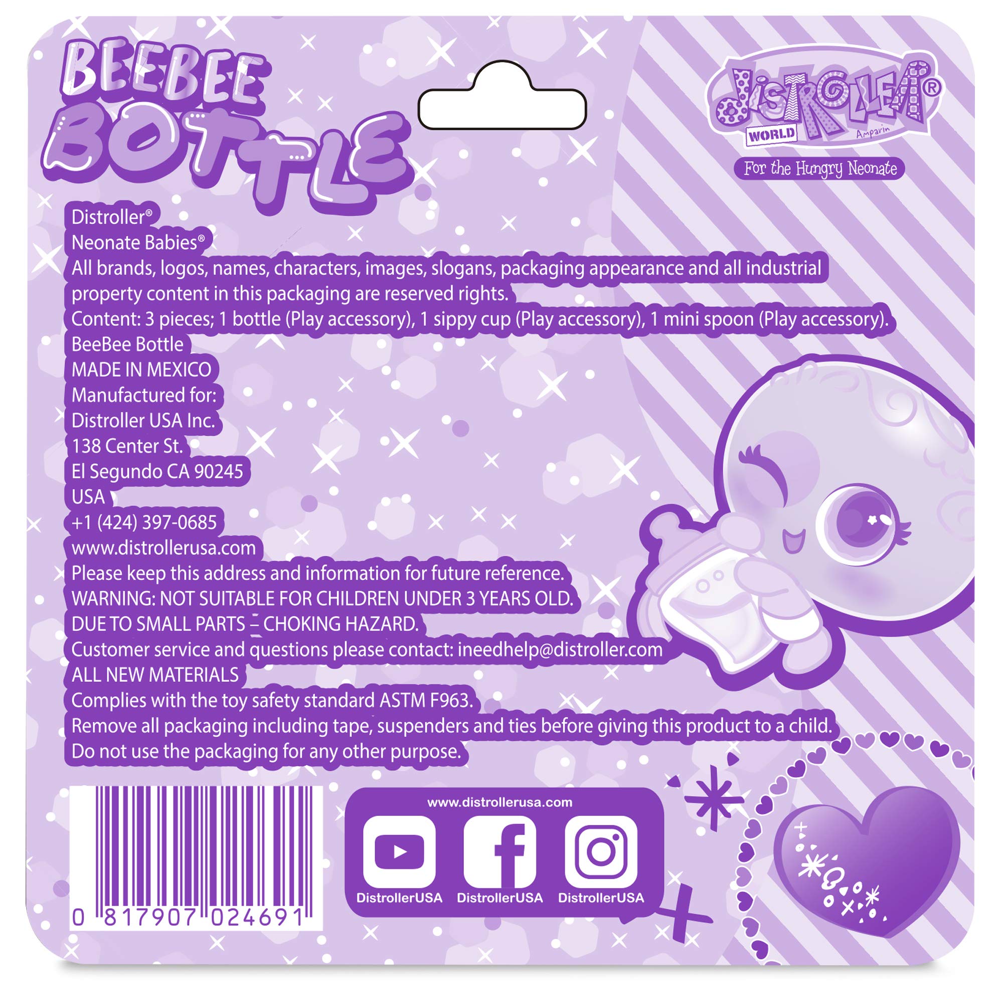 Distroller Pink NERLIE Bottle NEONATE Babies: Buy Online in INDIA at ...