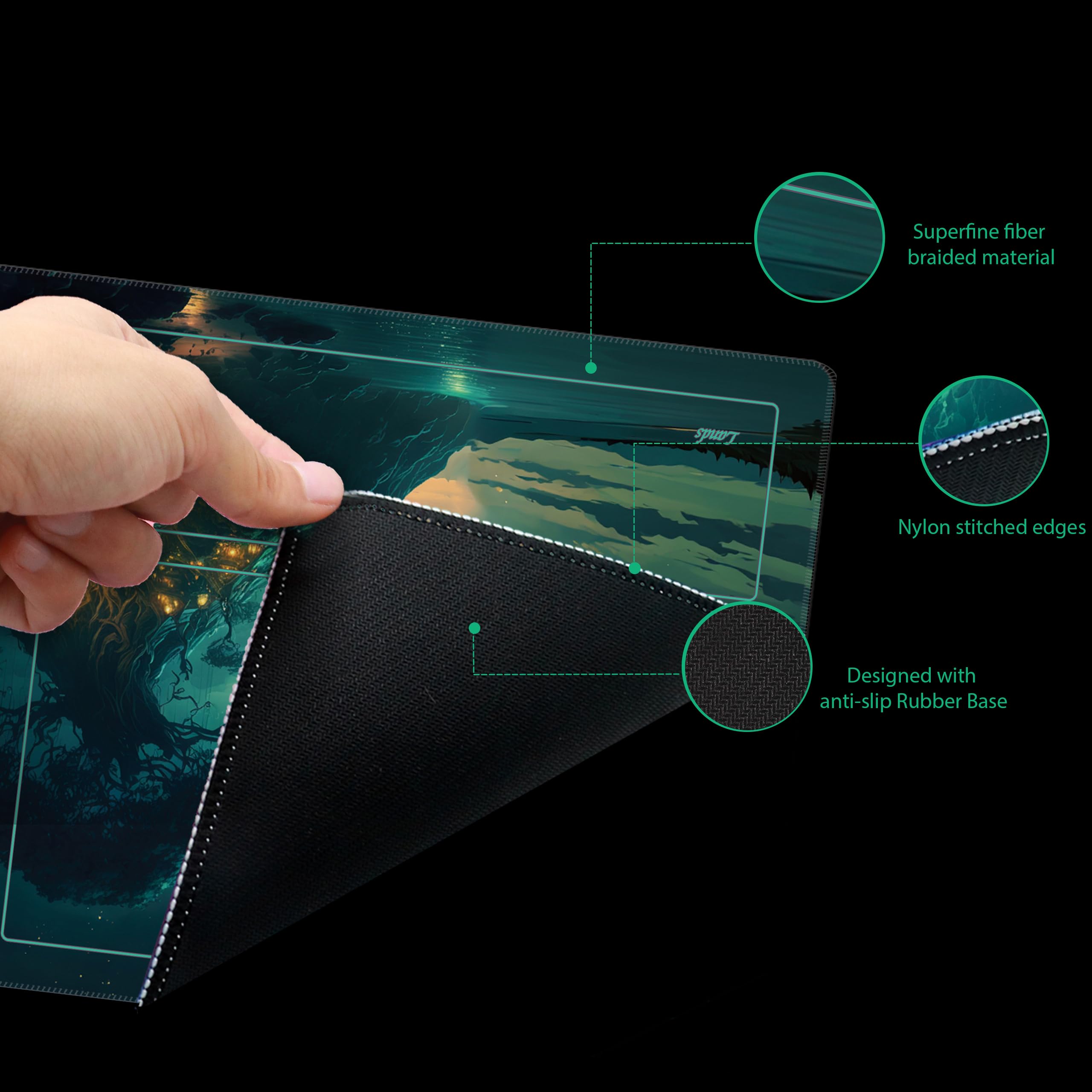 Snapklik.com : Extalas MTG Playmat TCG Playmat -Includes Storage Tube ...