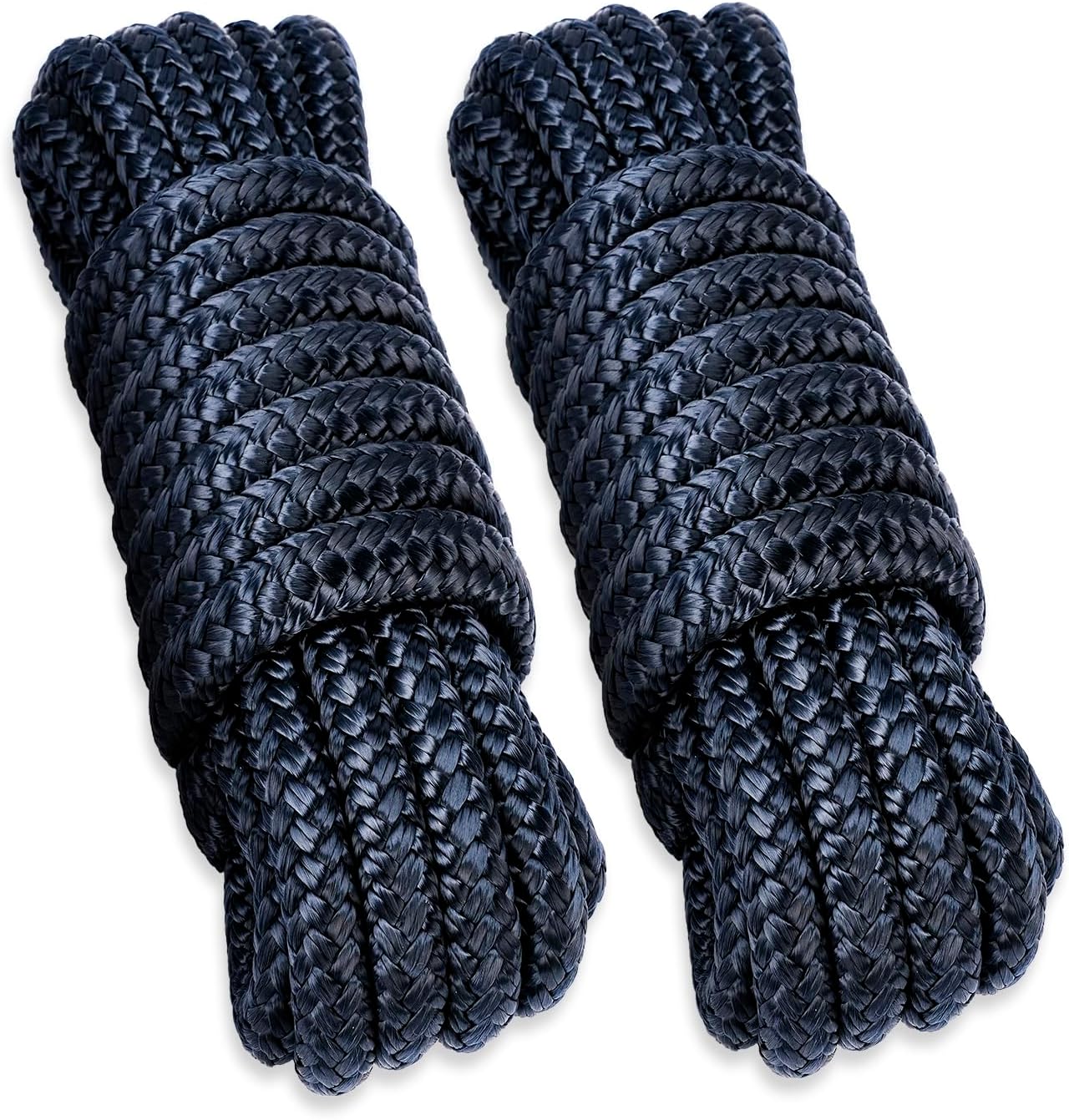 Amazon.com: MARINE SYSTEM Double Braided Nylon Dock Lines Rope，1/2 Inch ...