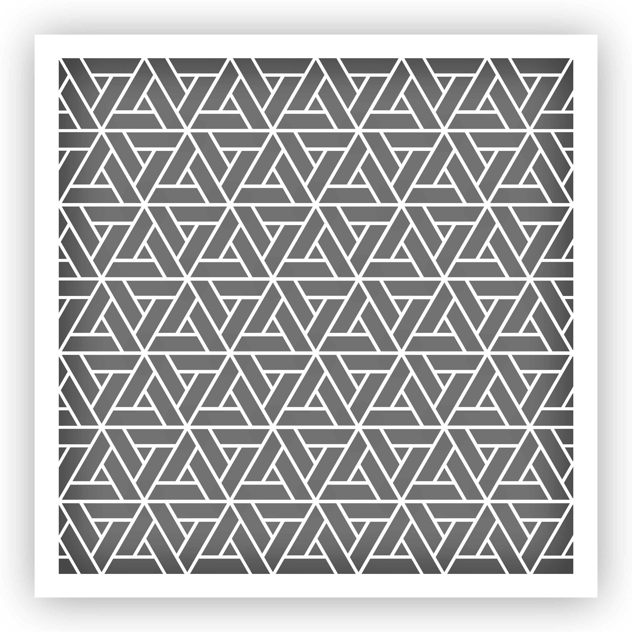 Pattern #30 Stencil - Choose a Size - Laser-Cut Reusable Plastic | eBay