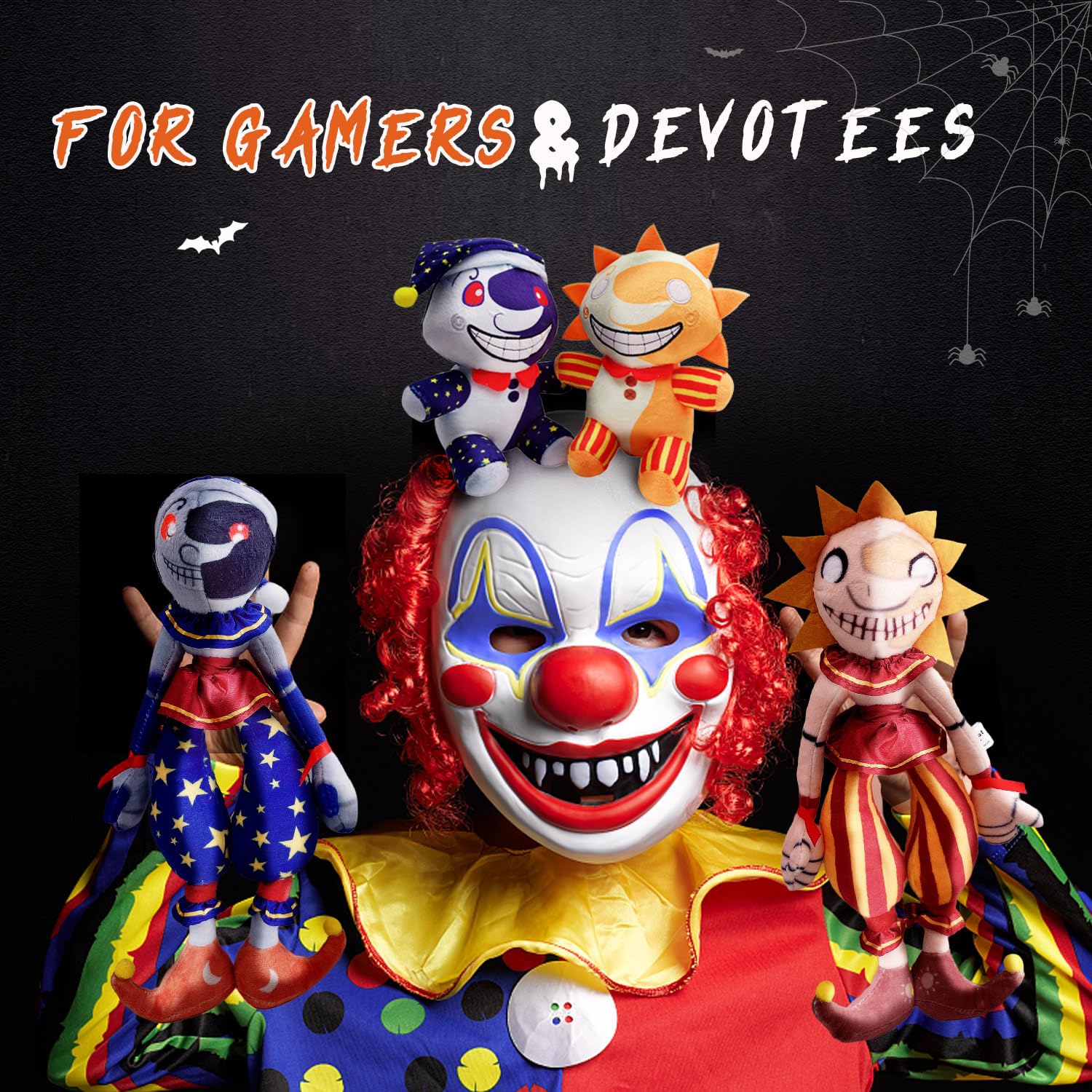 Snapklik.com : Fesmaro Sun-I-Drop And Moon-I-Drop Plush Toy Set - Sun ...