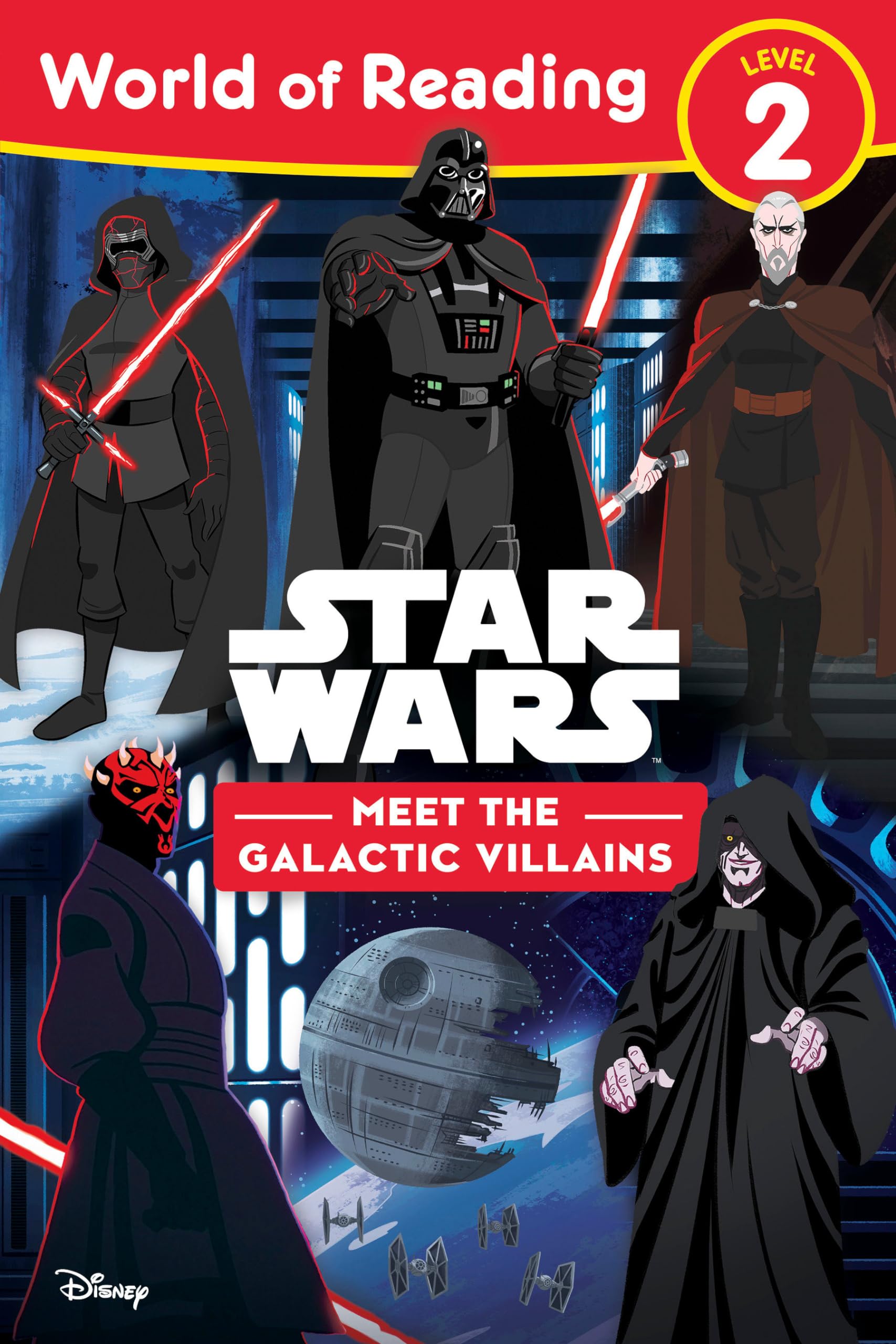 Amazon.com: World of Reading: Star Wars: Meet the Galactic Villains ...
