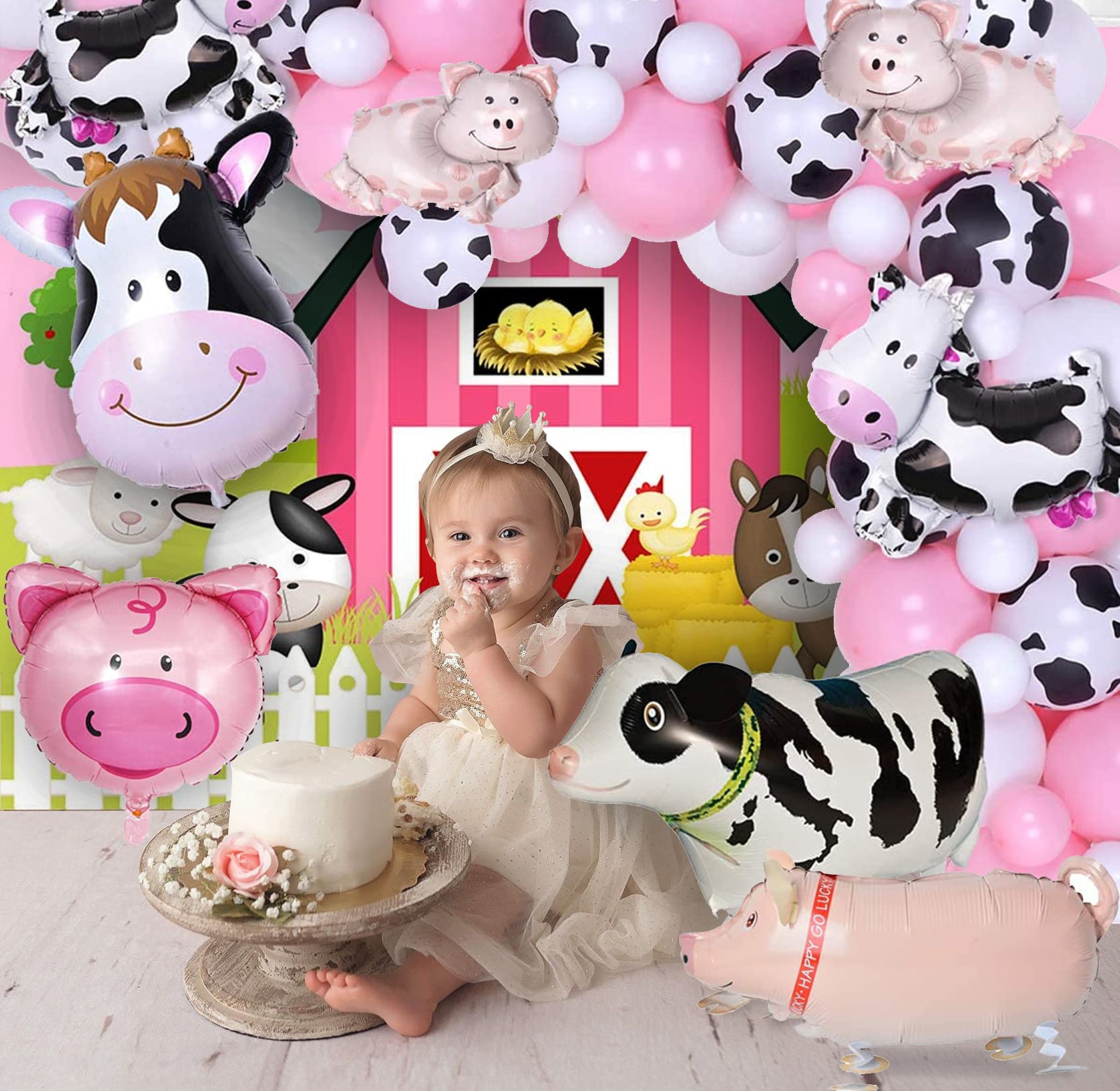 buy-party-propz-farm-house-birthday-decoration-for-kids-66pcs-animal
