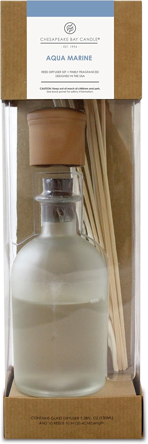 Amazon.com: Chesapeake Bay Candle Reed Diffuser, Aqua Marine (Waterlily ...