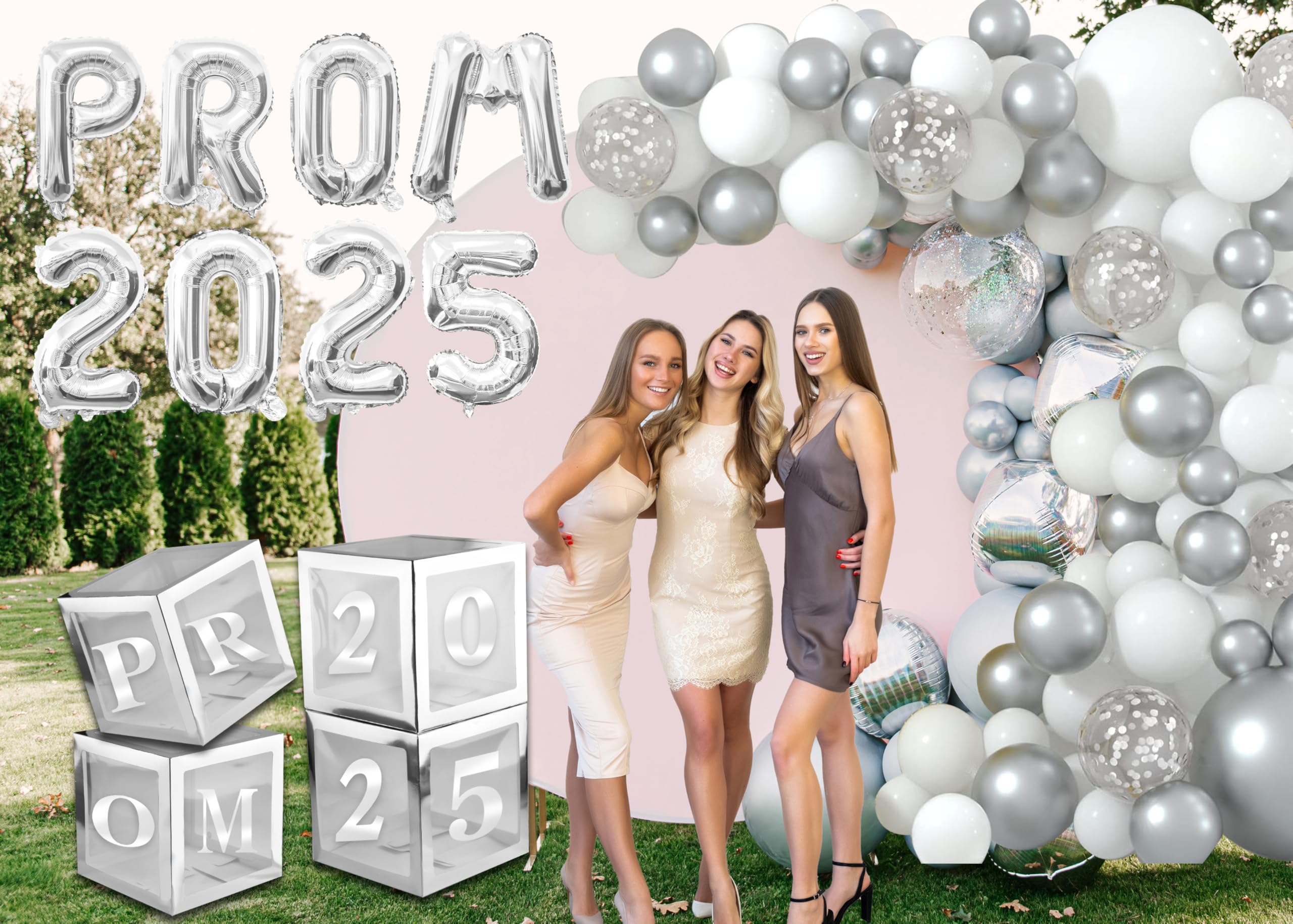 Prom 2025 Decorations Prom Boxes With Letters Sinmoe 8 Pcs Prom ...