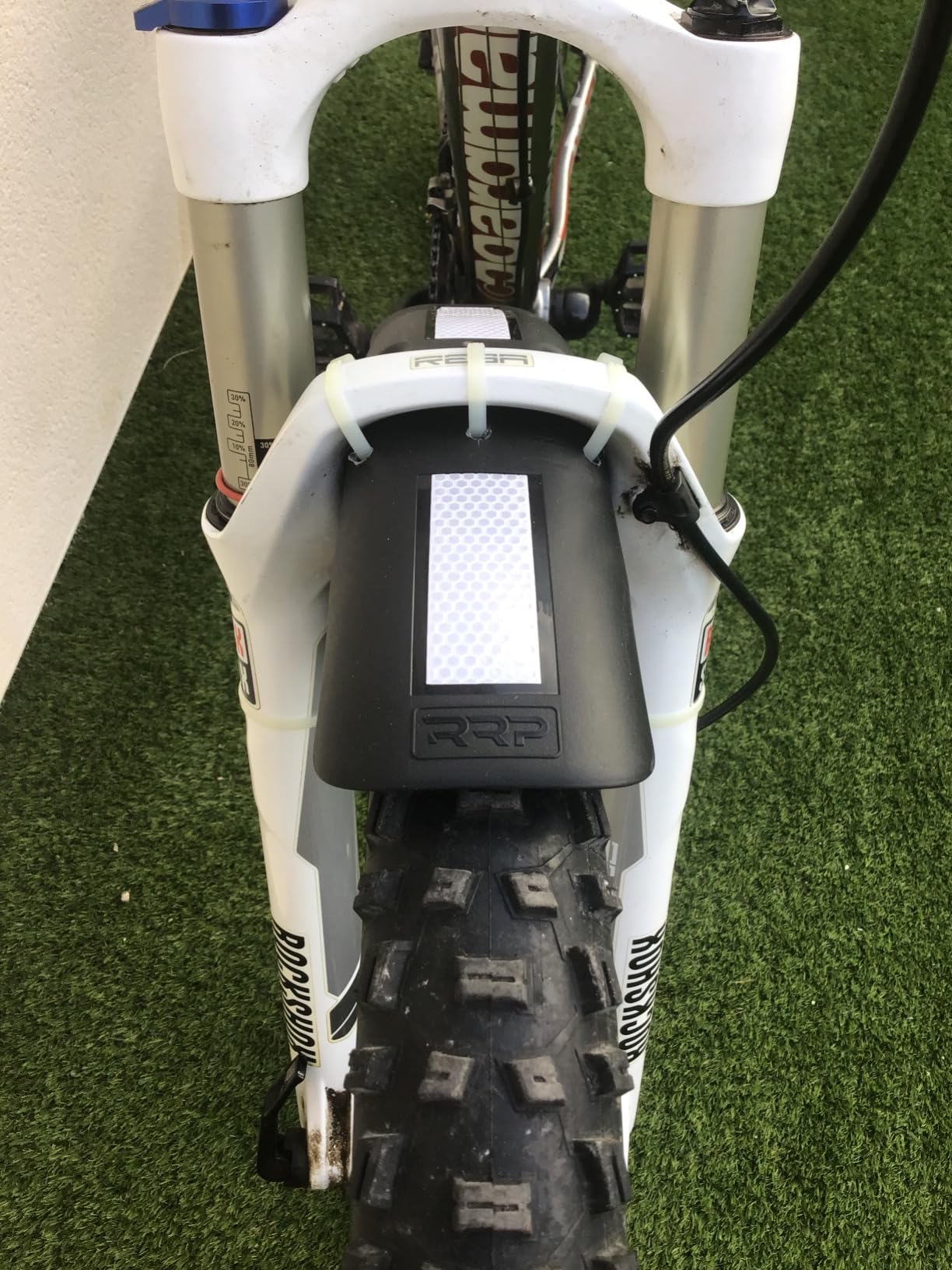 RRP Rapid Racer Products Proguard Mini Front Mudguard : Amazon.co.uk ...