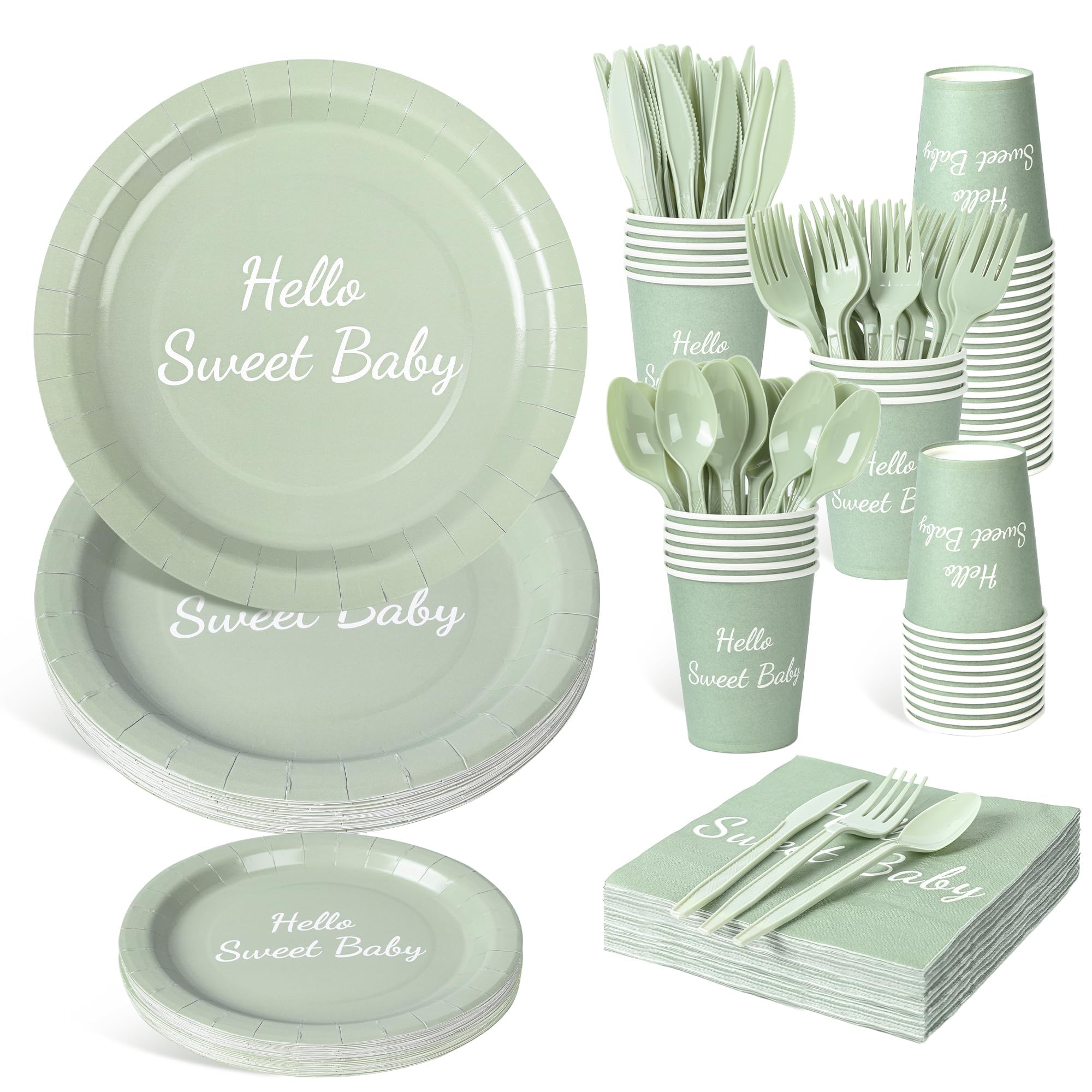 Green Baby Shower Plates Adventure Awaits Baby Shower Decorations Let