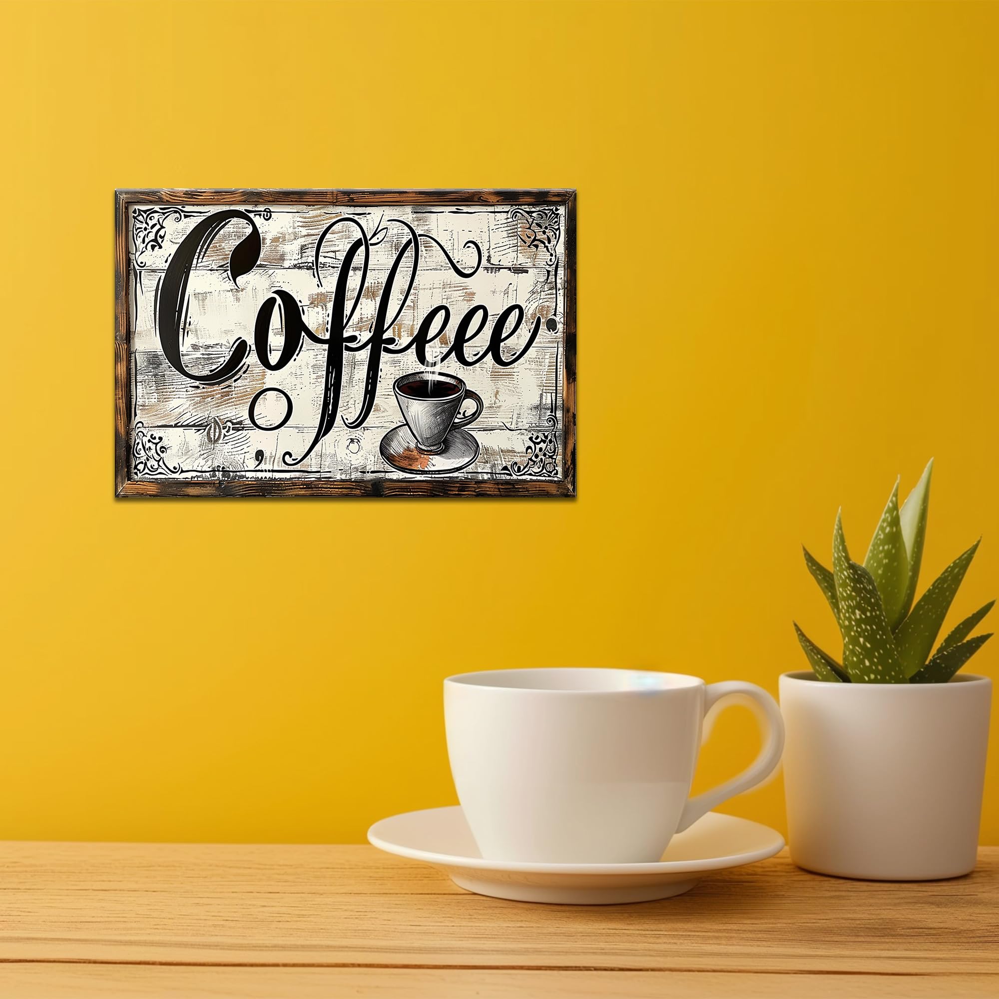 Farmhouse Coffee Printables Coffee Bar Printable Sign | Digital