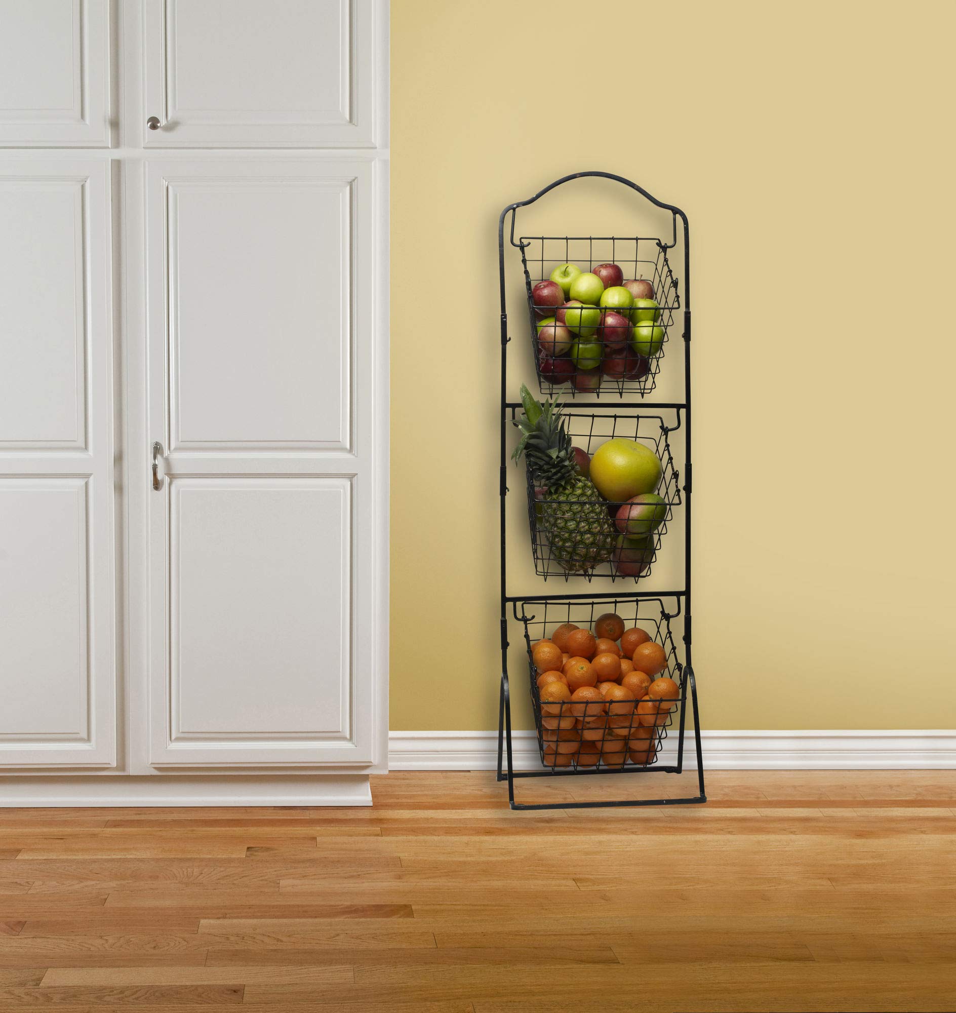 Snapklik.com : Mikasa Gourmet Basics Rio 3-Tier Rolling Storage Cart ...