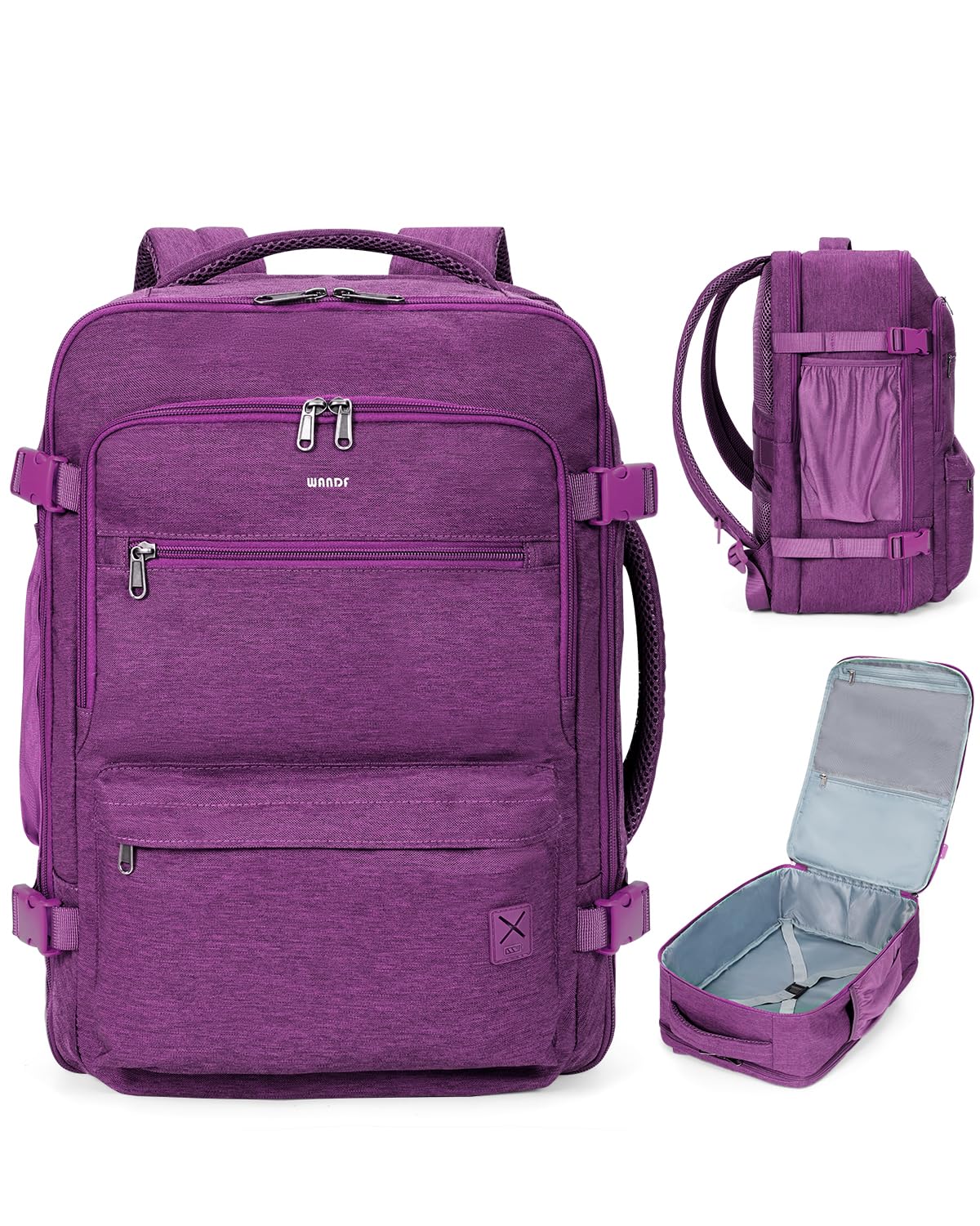 Amazon.com: WANDF Travel Backpack For Spirit Airlines Personal Item Bag ...