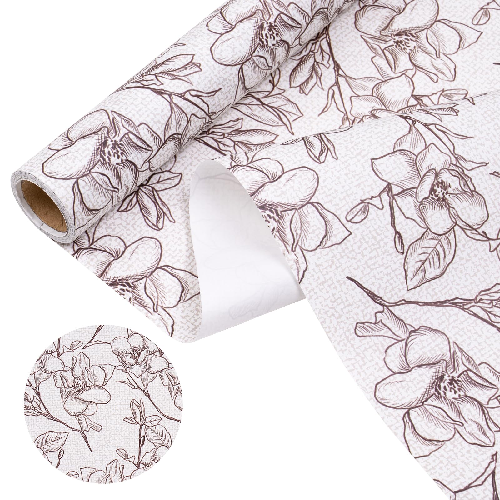 Amazon.com - WRAPAHOLIC Paper Drawer Liners - 14 Inch X 16.5 Feet - Non ...