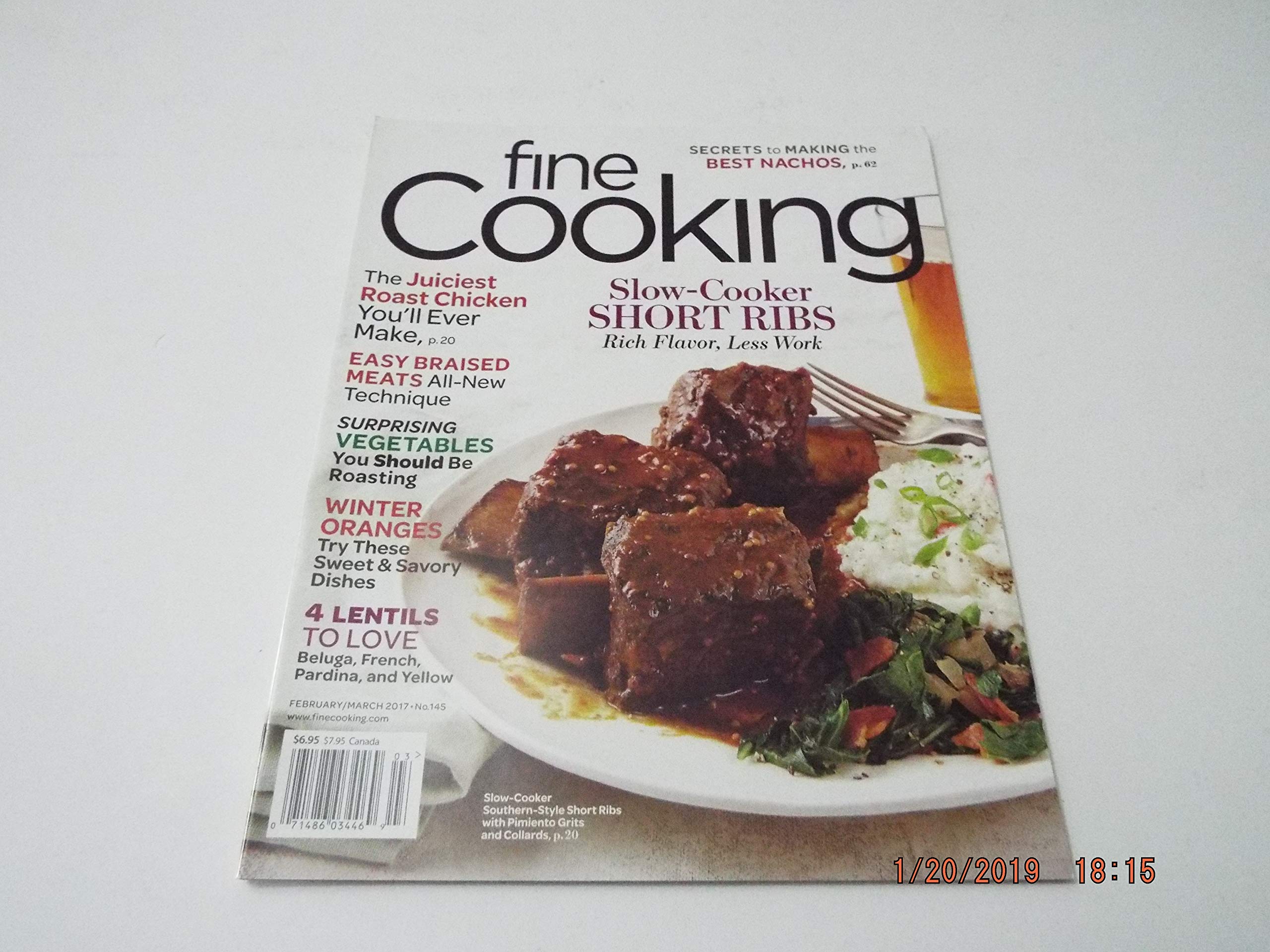 Fine Cooking Magazine (February/March, 2017): Wall Periodicals Online ...